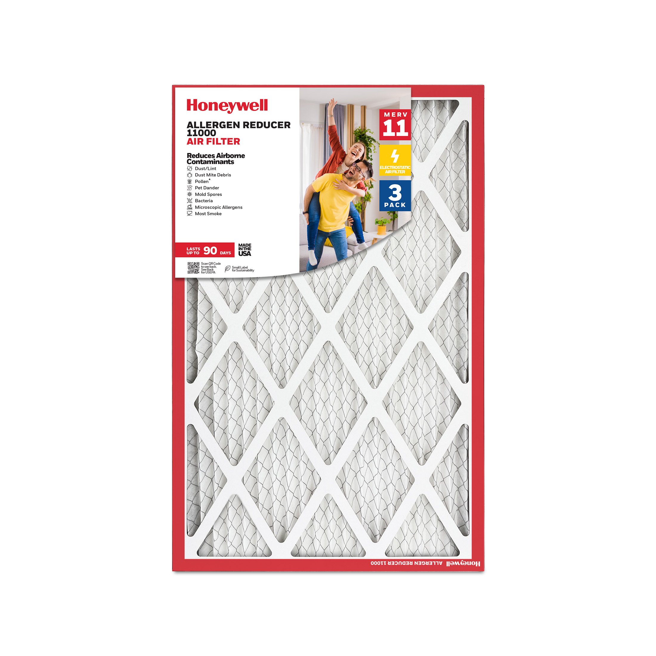 Honeywell Allergen Reducer 11000 Air Filter, 3 pk - Shop Air filters at ...