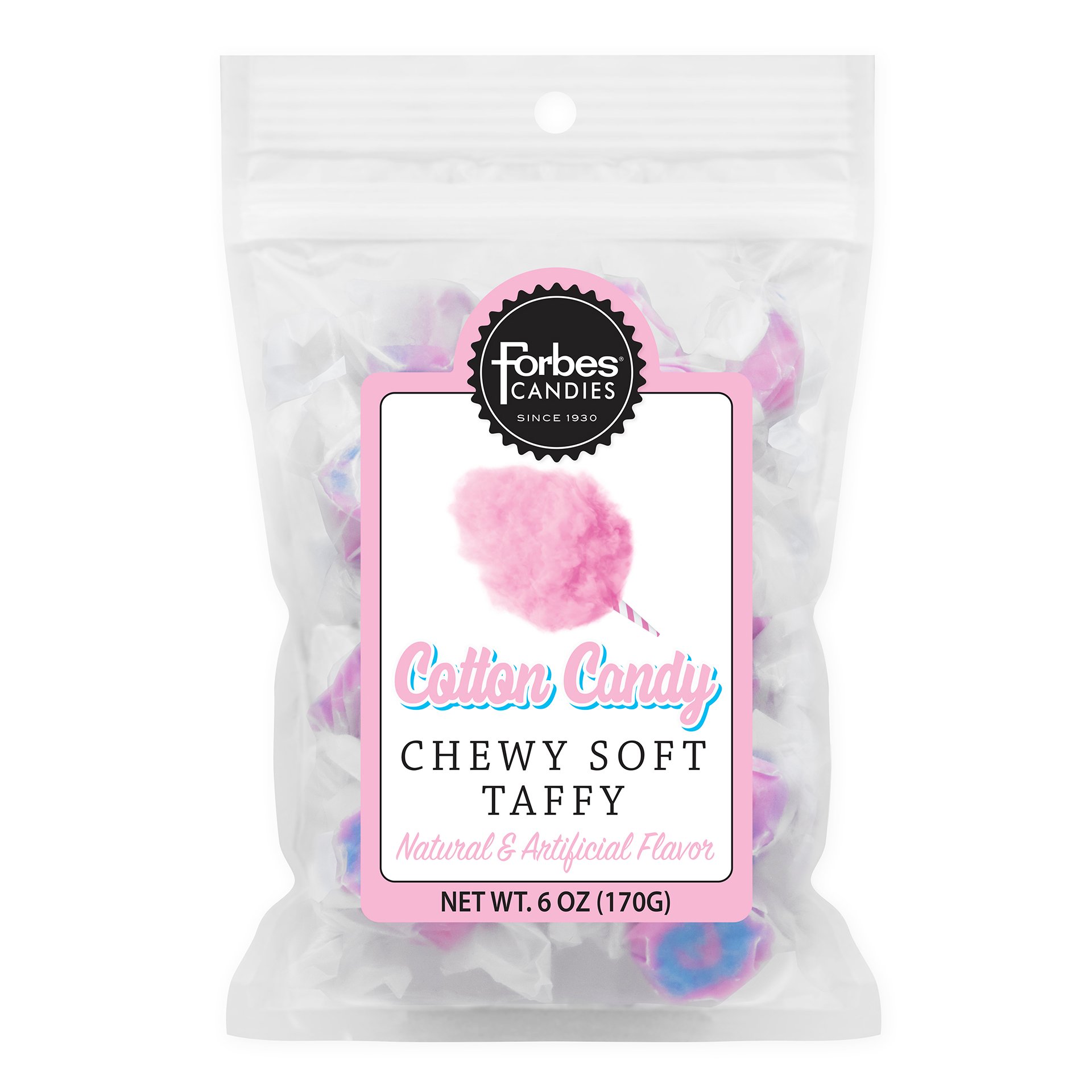 Forbes Candies Cotton Candy Chewy Soft Taffy - Shop Candy at H-E-B