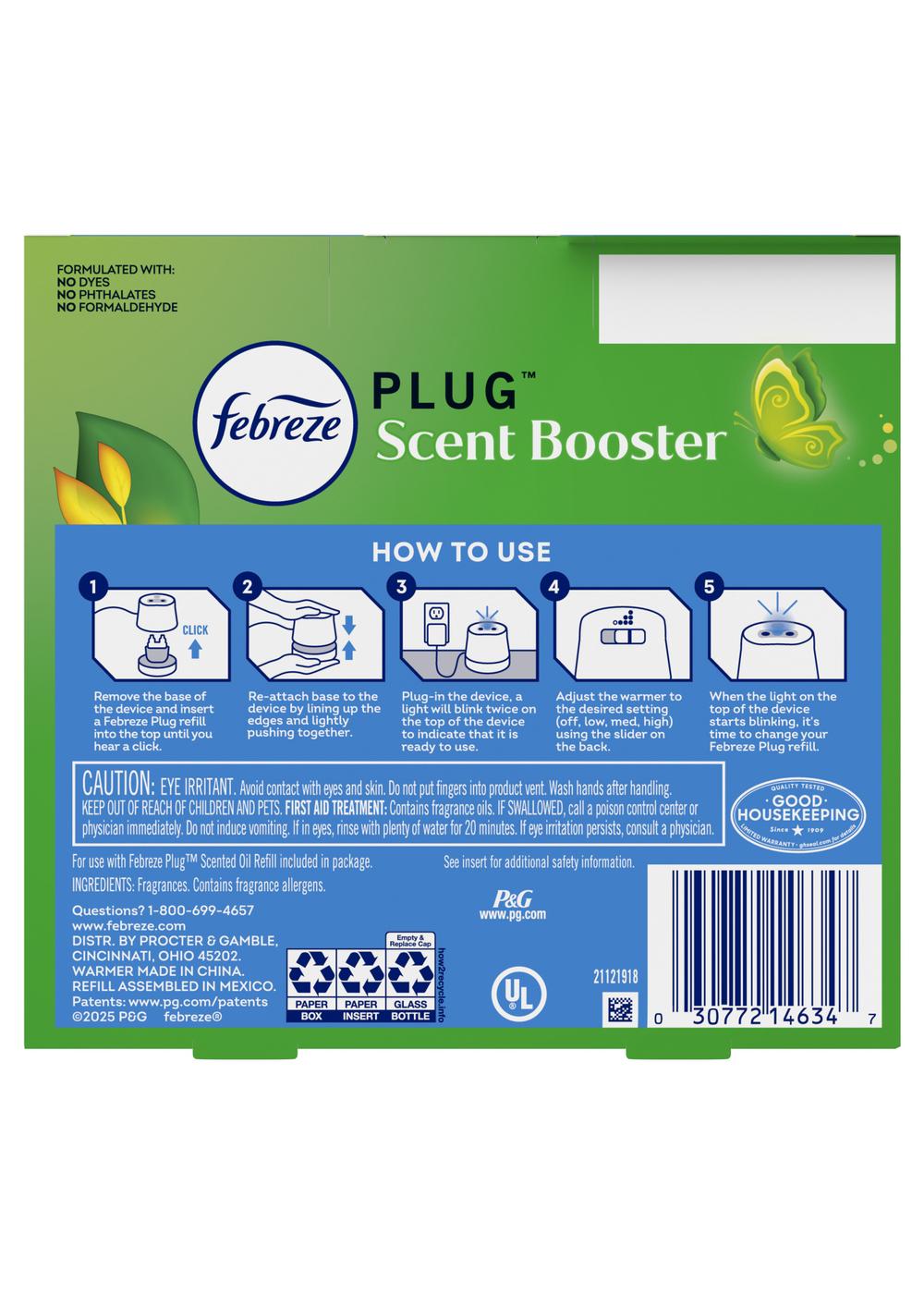 Febreze Plug Scent Booster Starter Kit - Original - Shop Air fresheners ...