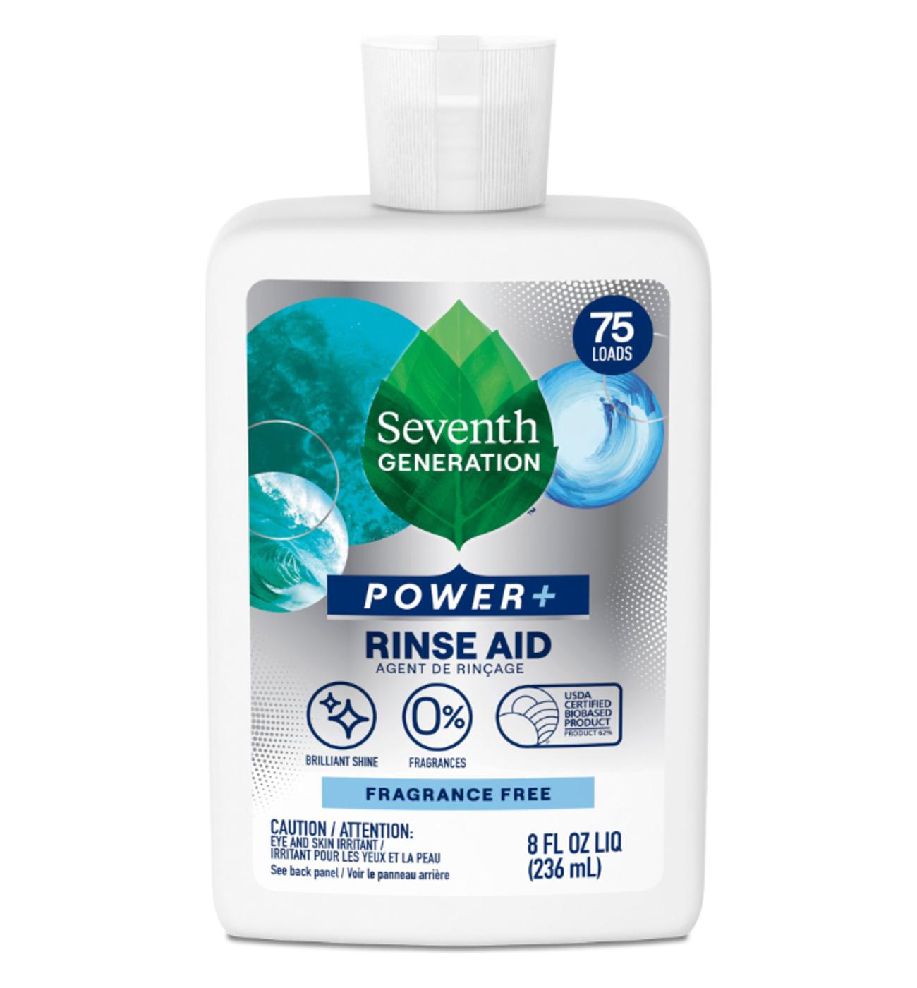 Seventh Generation Power + Auto Dish Rinse Aid - Fragrance Free - Shop ...