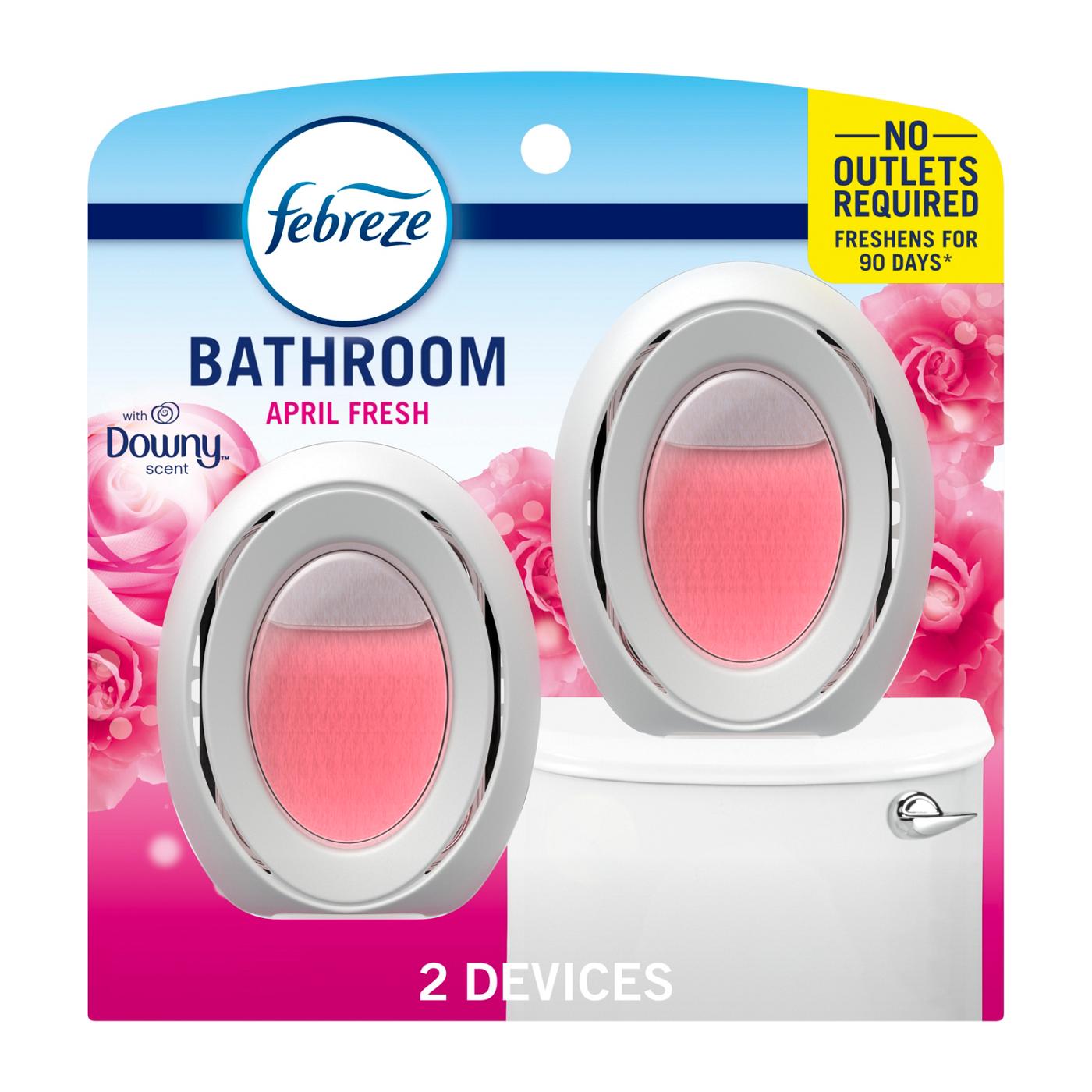 Febreze Bathroom - April Fresh Downy 0.5 oz - Shop Air fresheners at H-E-B