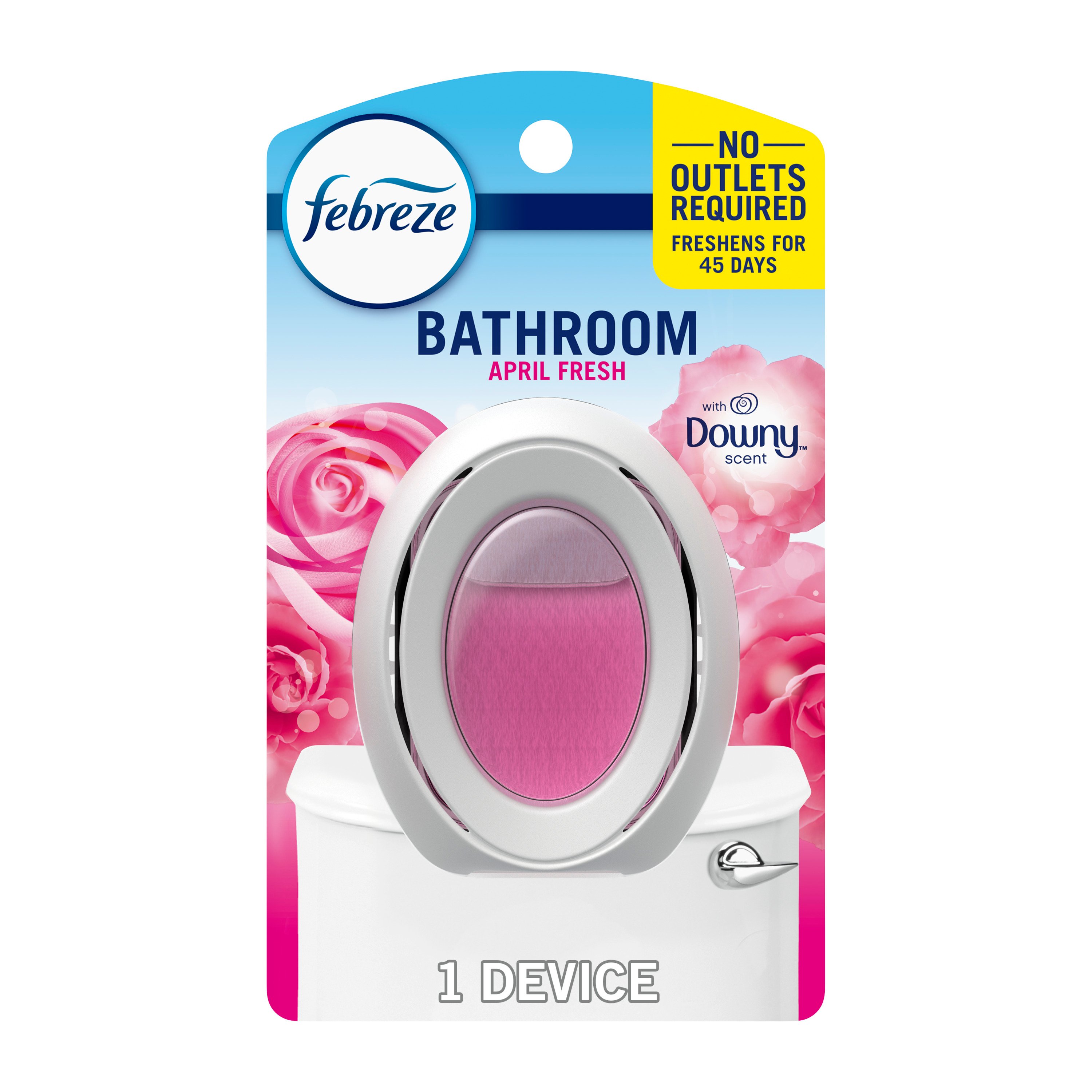 Febreze Bathroom Air Freshner - Downy April Fresh - Shop Air fresheners ...