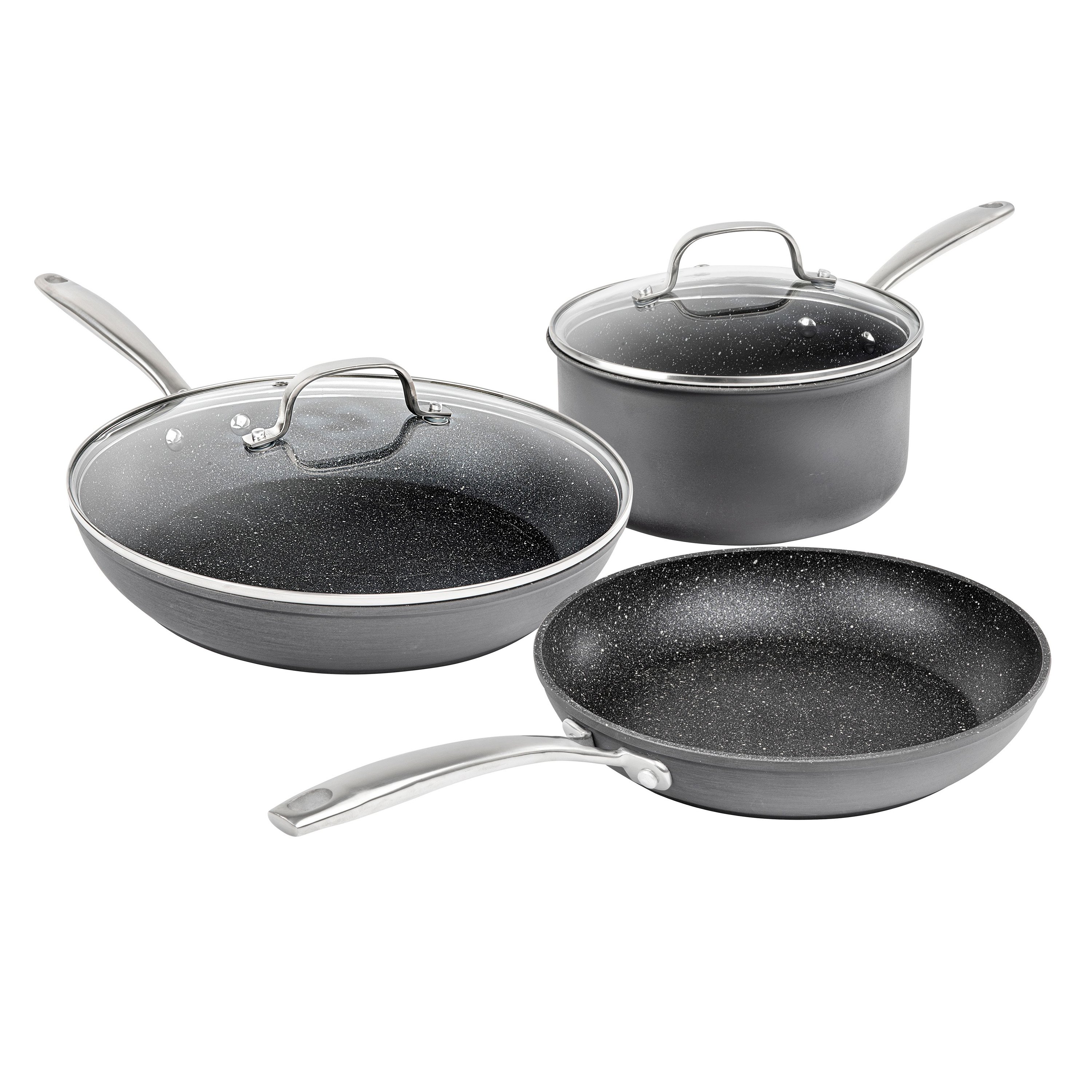 Granitestone Hard Anodized Cookware Set - Shop Cookware sets at H-E-B