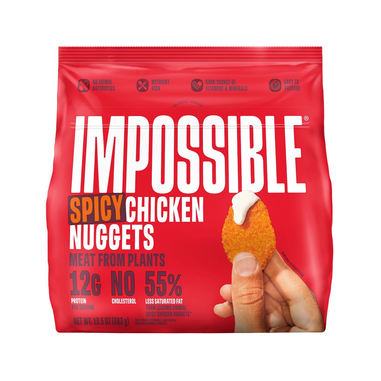 Impossible Spicy Chicken Nuggets - Shop Tofu & meat alternatives at H-E-B