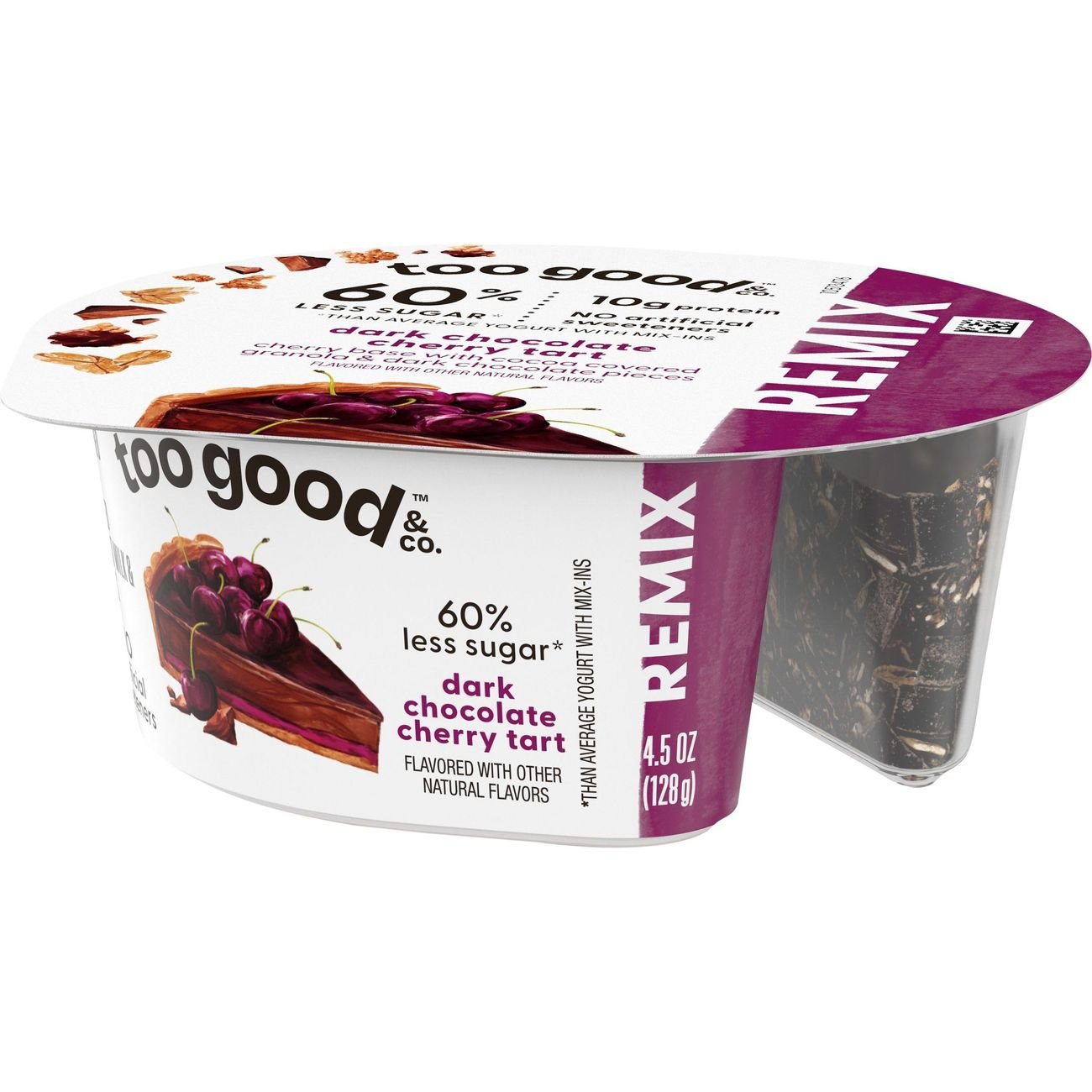Too Good & Co. Remix Lower Sugar Greek Yogurt with Mix-ins - Dark ...
