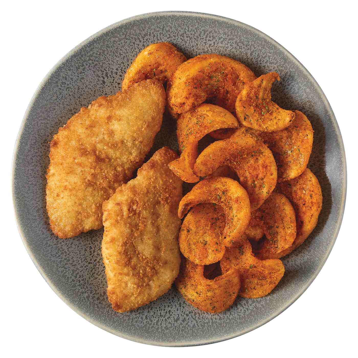 Meal Simple by H-E-B Panko Crusted Pollock & Thick Potato Curls - Shop ...