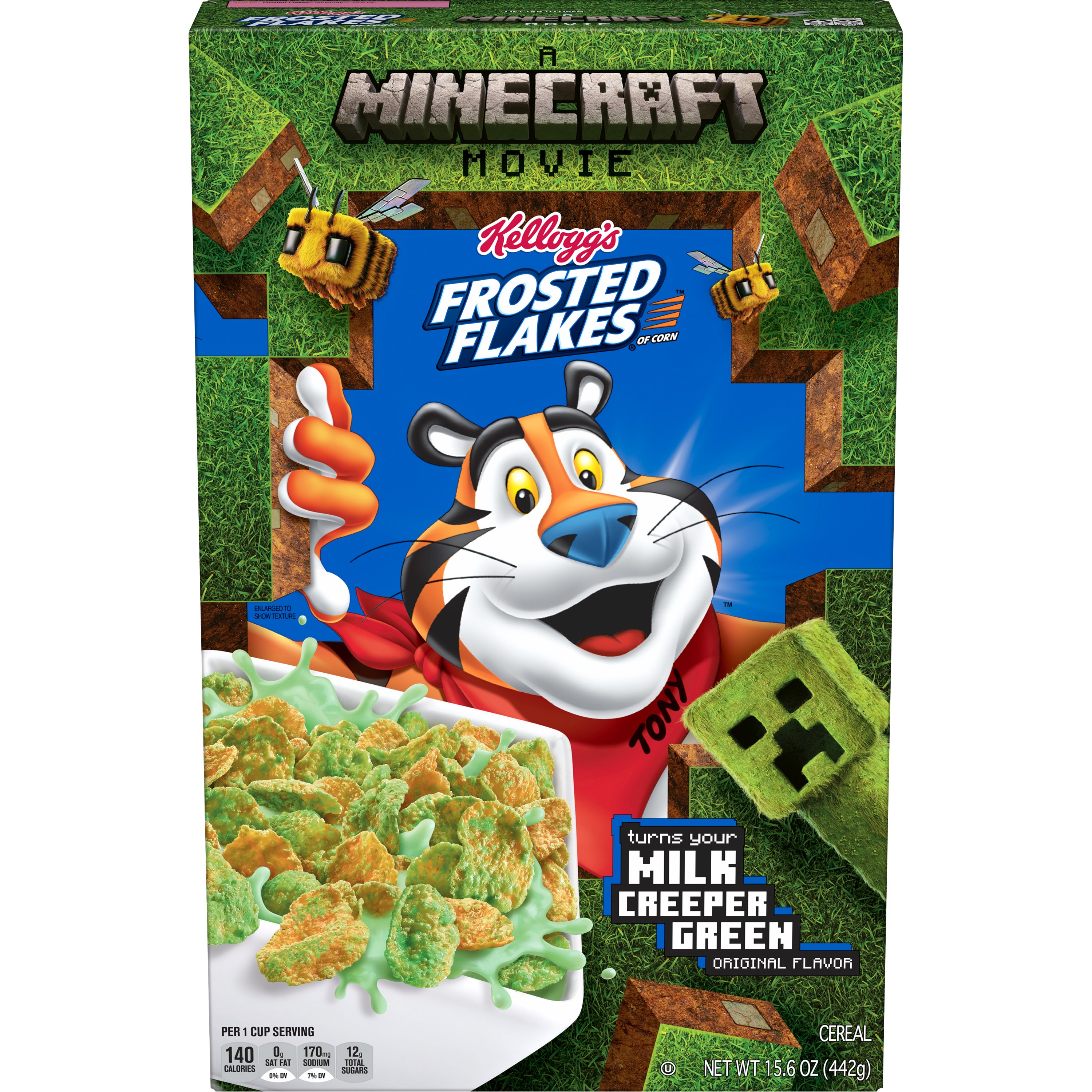 Kellogg's Limited Edition Minecraft Frosted Flakes - Shop Cereal at H-E-B