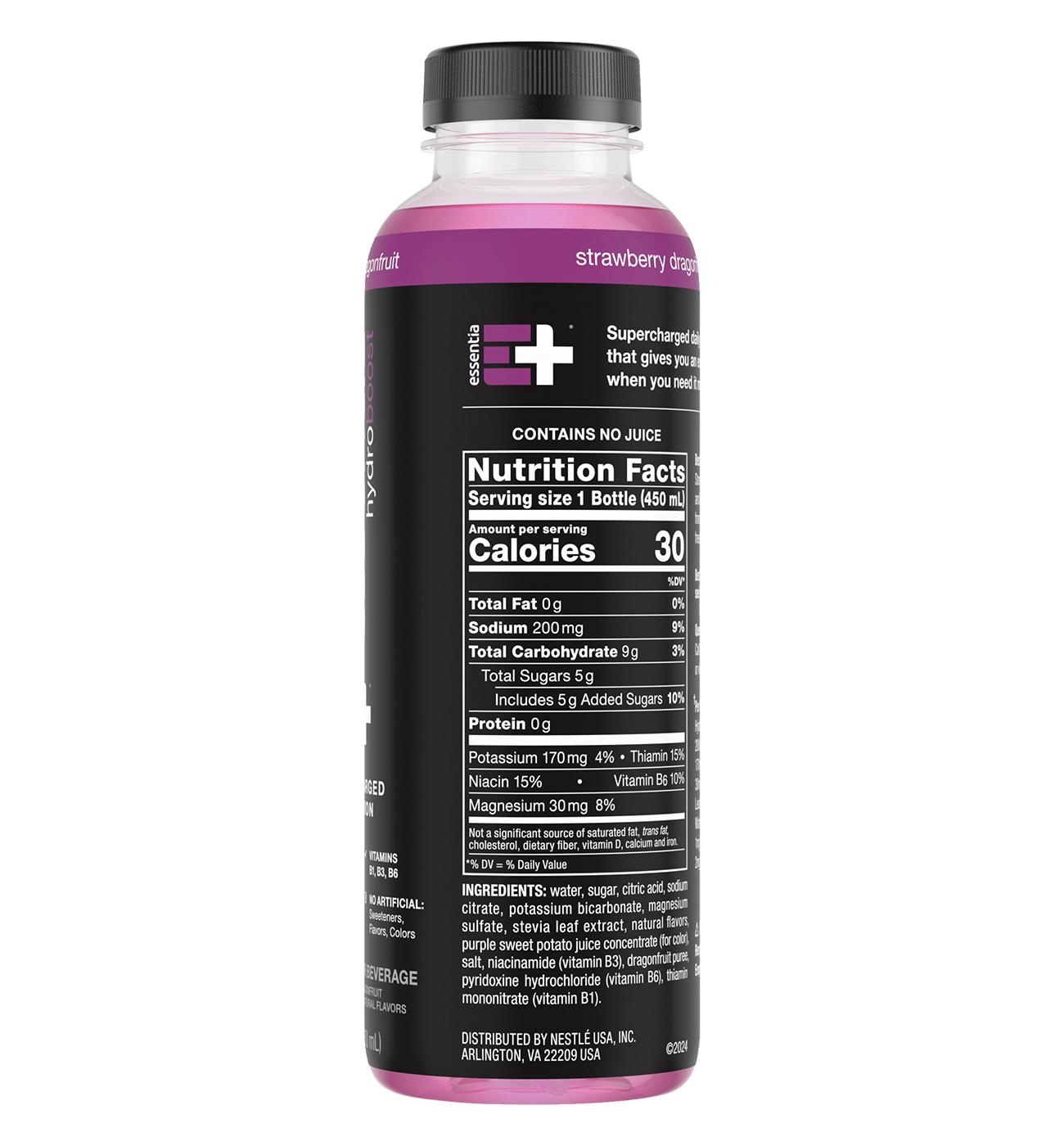 Essentia Hydroboost Supercharged Hydration Drink - Strawberry ...