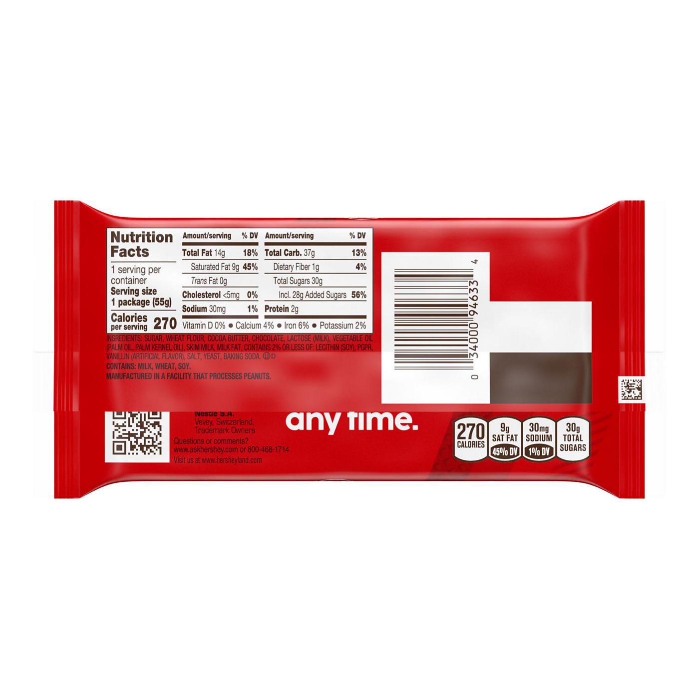 Kit Kat Milk Chocolate Wafer Snack Size Candy Bars, 4 pk - Shop Candy ...