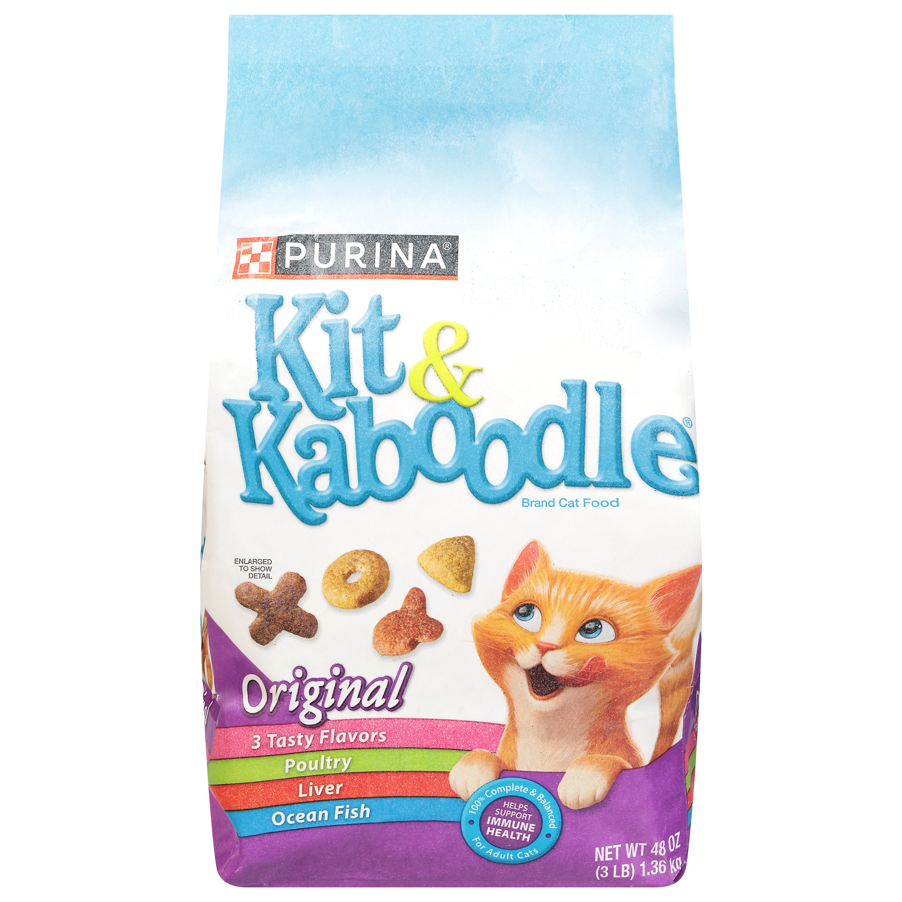 Kit & Kaboodle Purina Dry Cat Food - Original - Shop Food at H-E-B