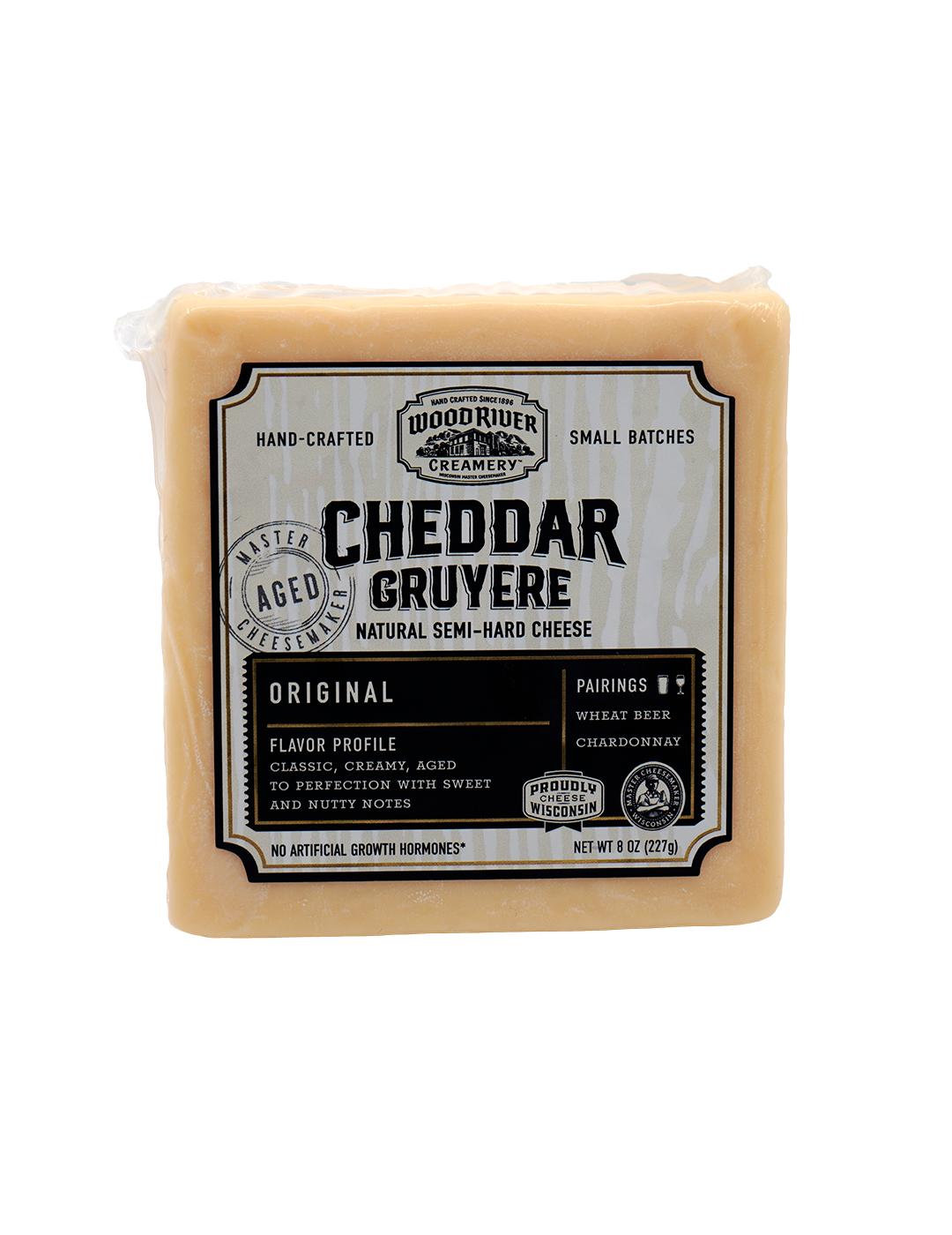 Wood River Creamery Original Cheddar Gruyere Cheese - Shop Cheese at H-E-B