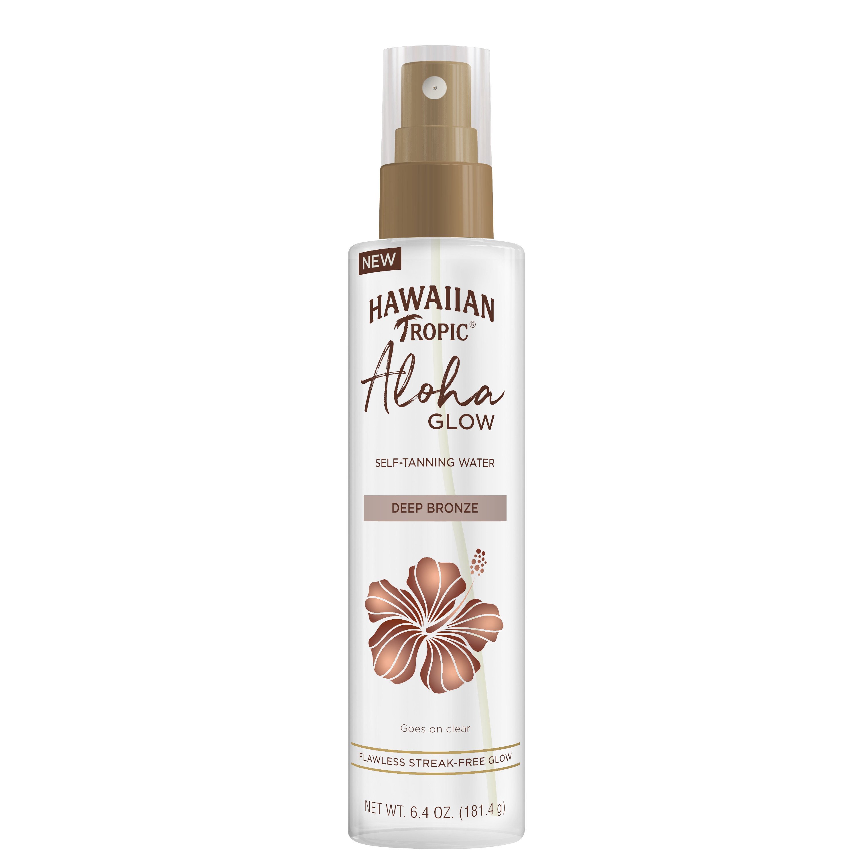 Hawaiin Tropic Aloha Glow Self Tanning Water - Deep Bronze - Shop ...