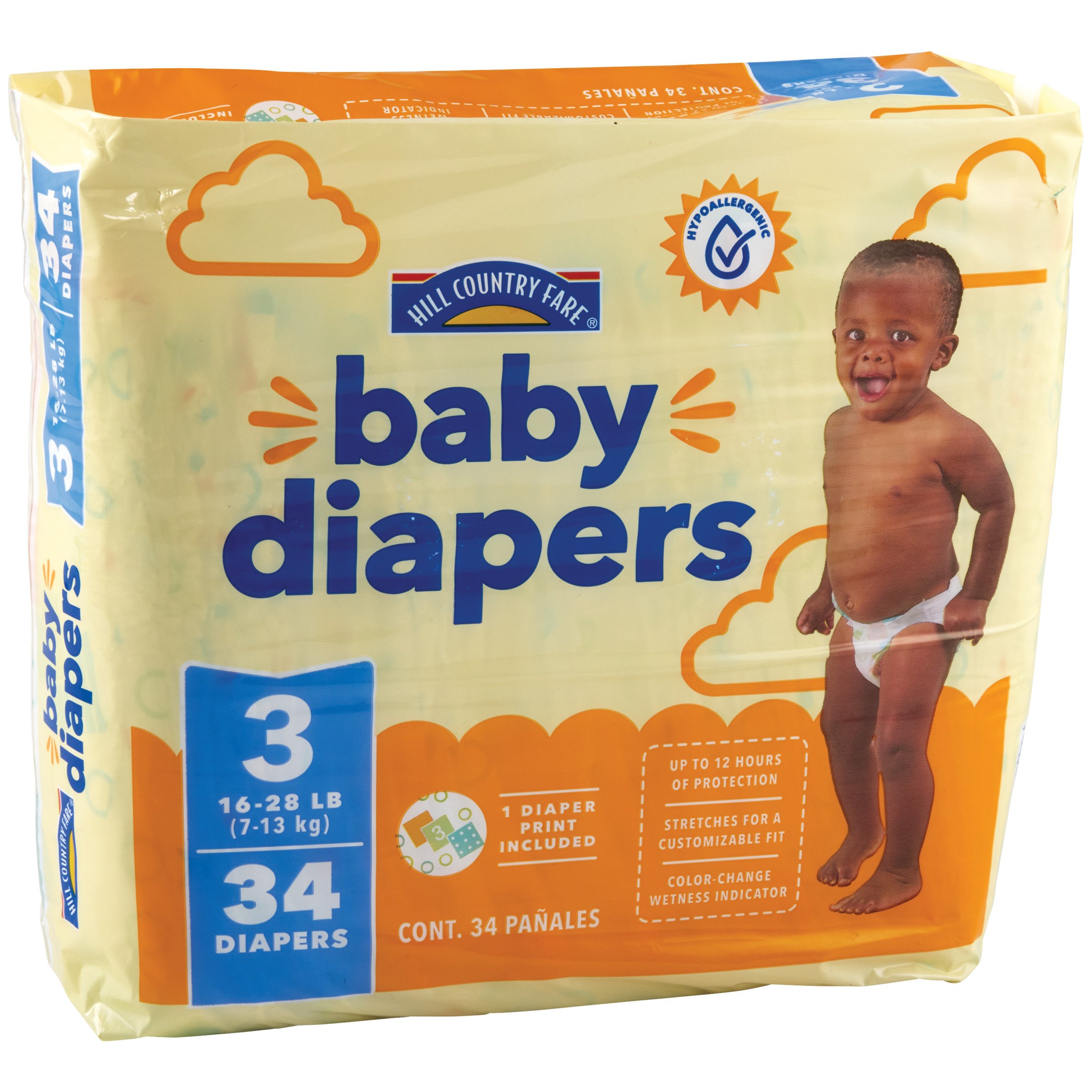 Hill Country Fare Baby Diapers Small Pack - Size 3 - Shop Diapers at H-E-B