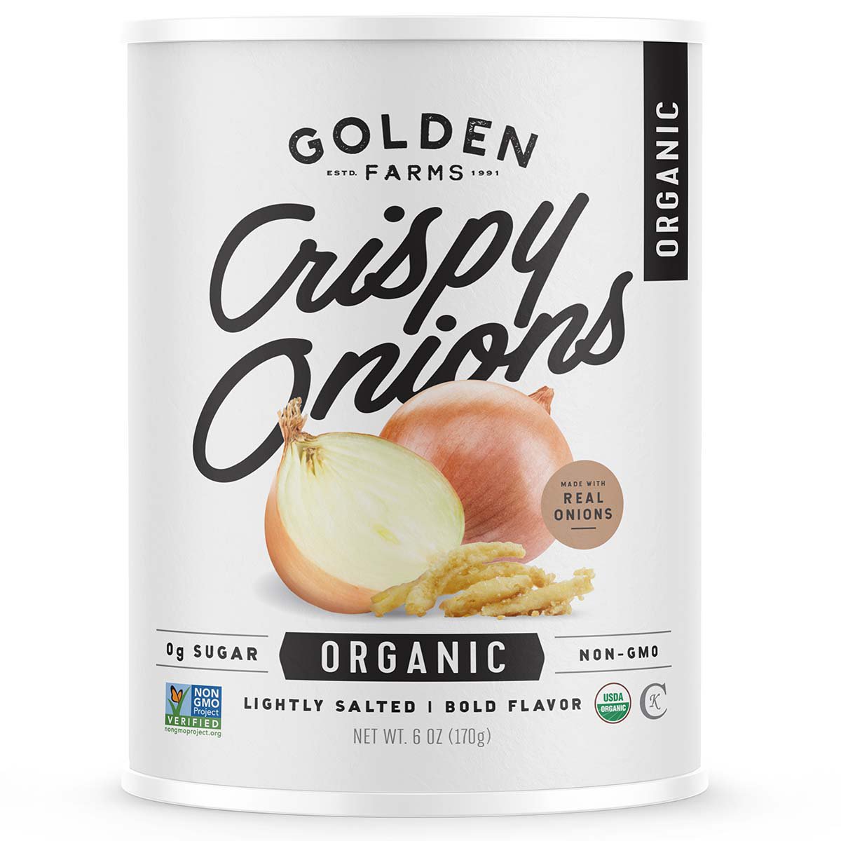Golden Farms Organic Crispy Onions - Shop Artichokes & asparagus at H-E-B