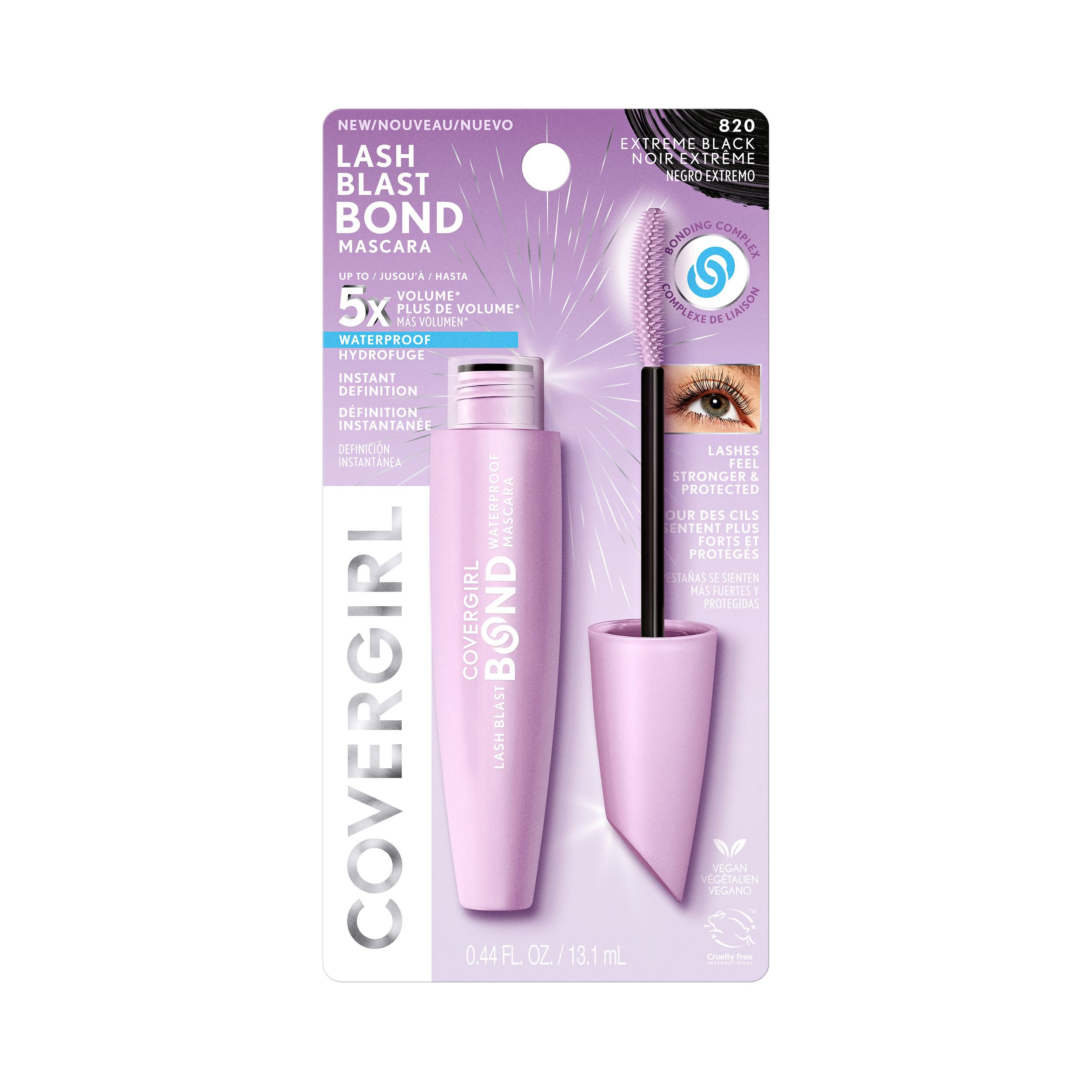 Covergirl Lash Blast Bond Waterproof Mascara - 820 Extreme Black - Shop Mascara at H-E-B