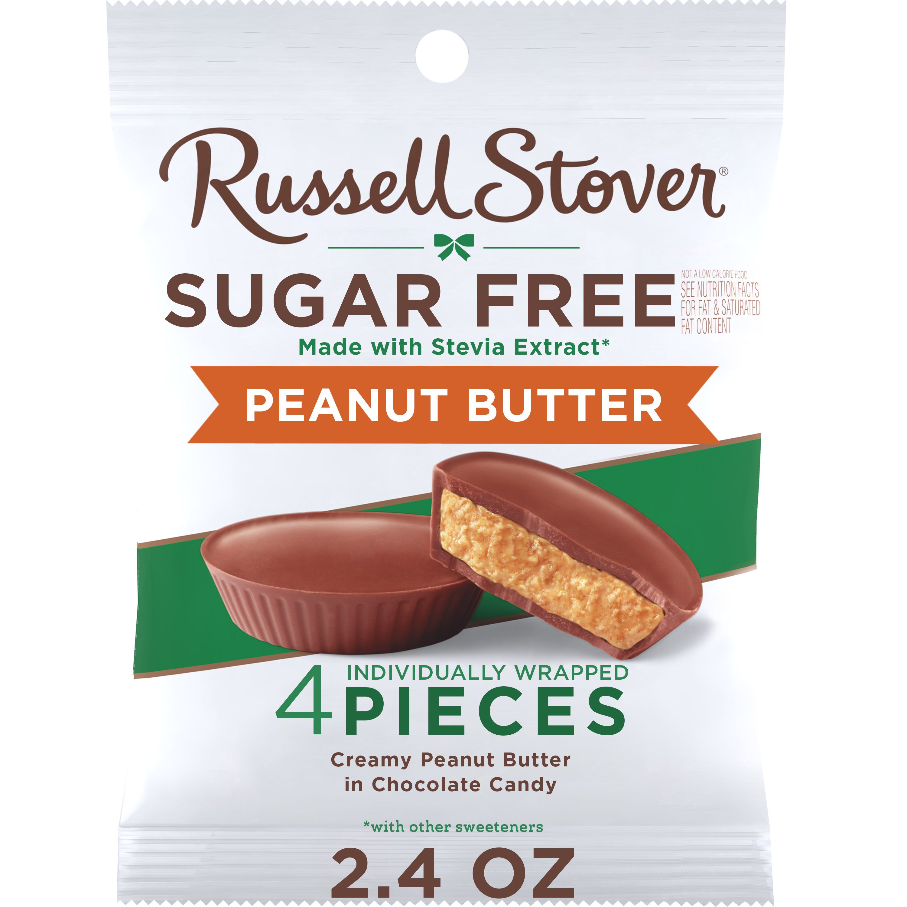 Russell Stover Sugar Free Peanut Butter Chocolate Candy - Shop Candy at ...
