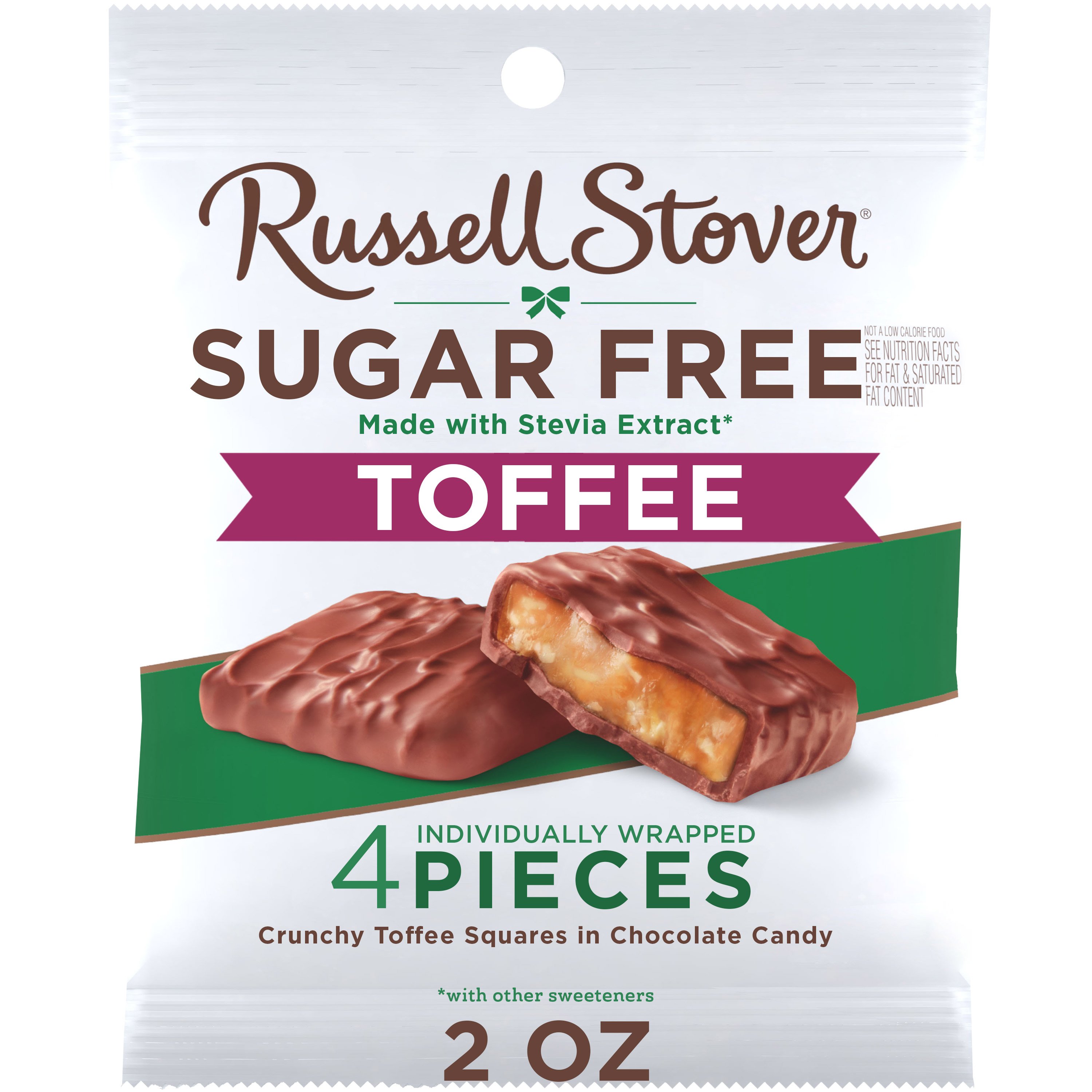 Russell Stover Sugar Free Toffee Squares in Chocolate Candy - Shop ...