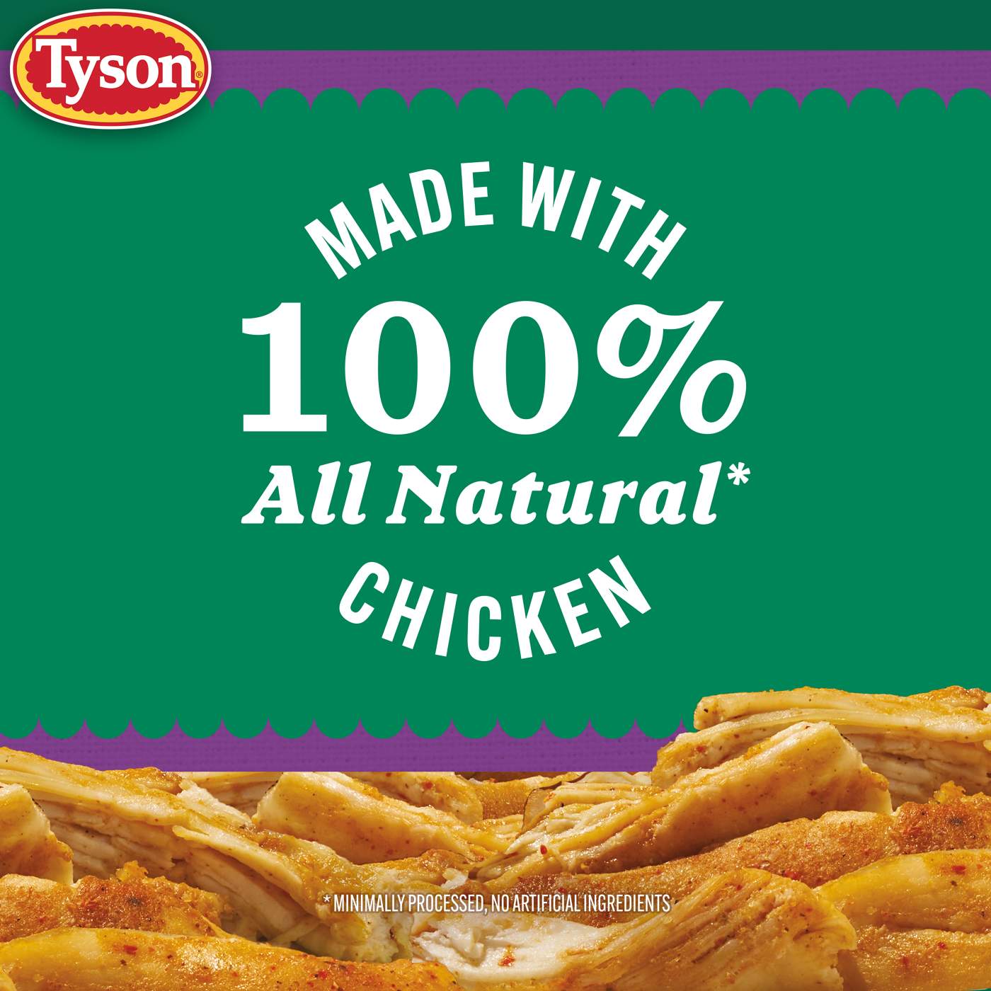 Tyson Frozen Pollo Asado Seasoned Pulled Chicken Breast - Shop Chicken ...