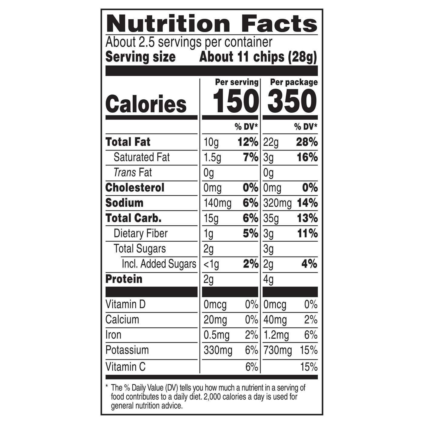 Ruffles Sour Cream & Onion Potato Chips - Shop Chips at H-E-B