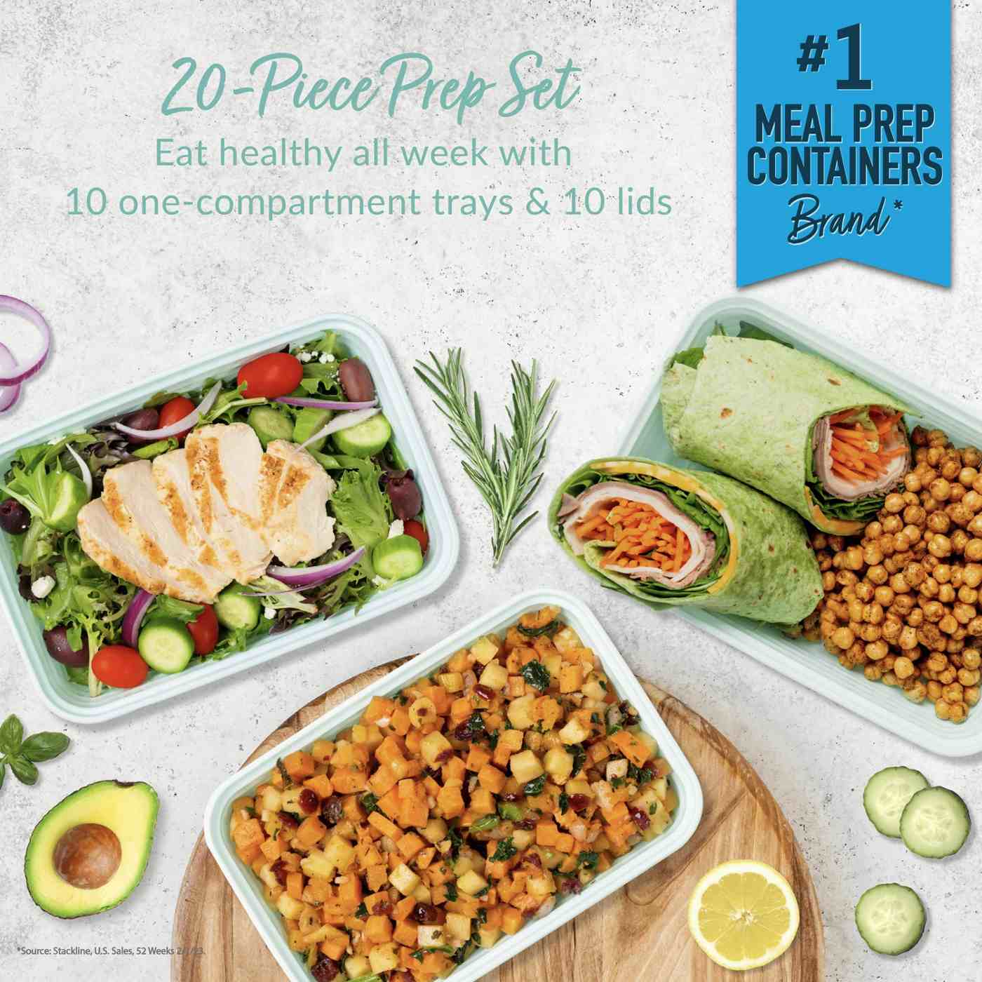 Bentgo Prep 1 Compartment Container - Mint - Shop Food storage at H-E-B