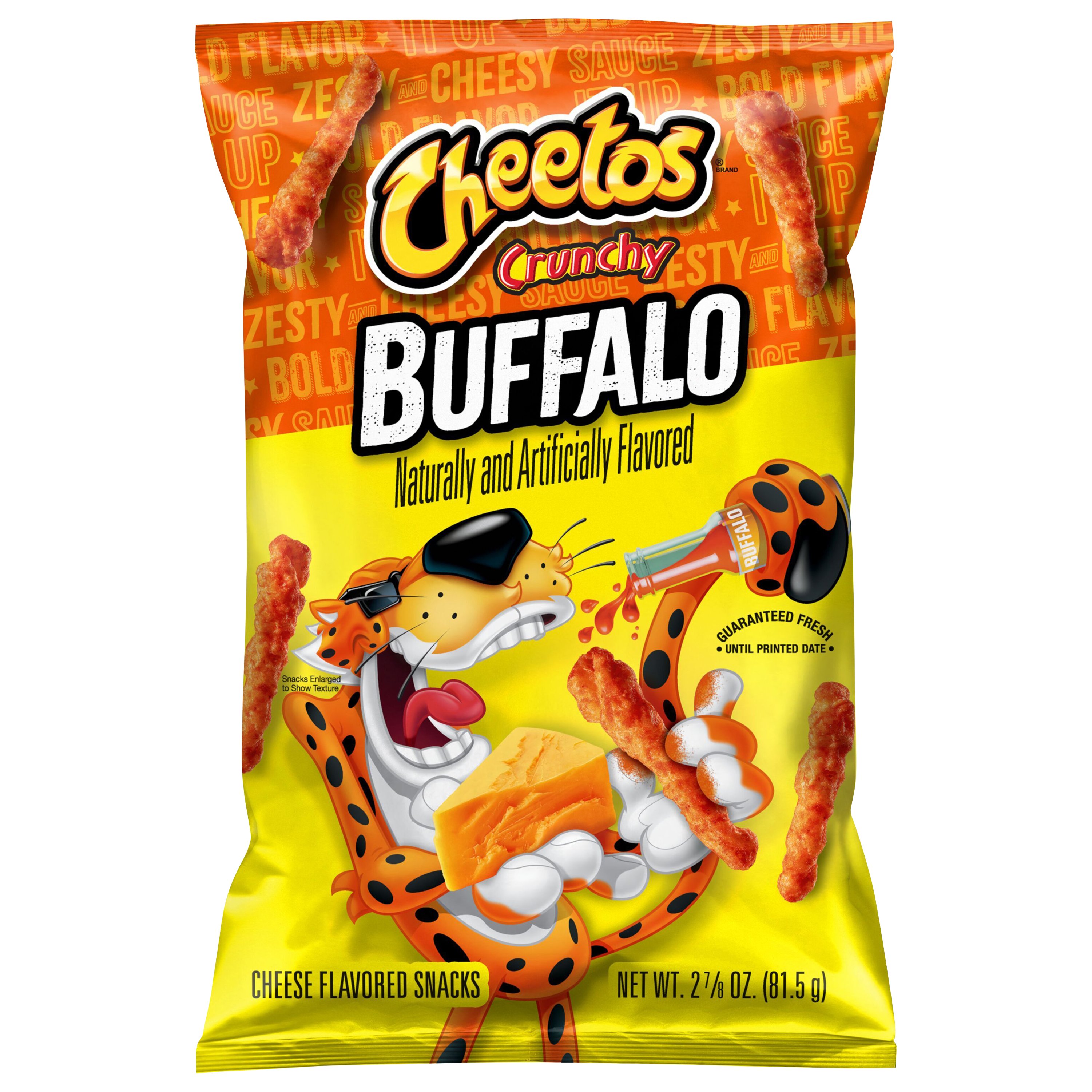 Cheetos Crunchy Buffalo Cheese Snacks - Shop Chips at H-E-B