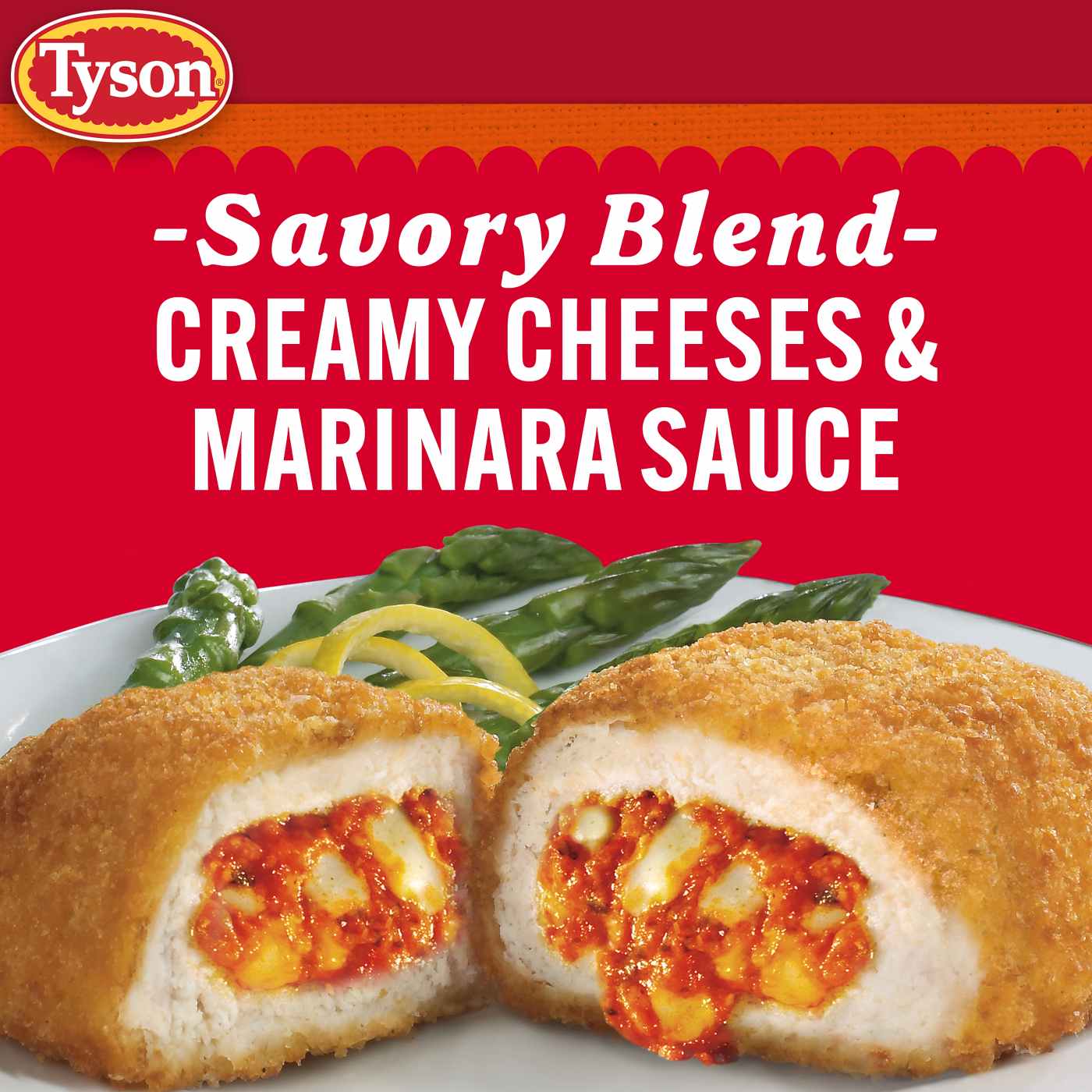 Tyson Frozen Stuffed Chicken Breasts Chicken Parmesan - Shop Entrees ...