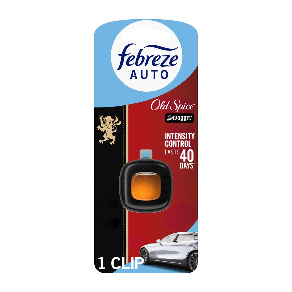 Febreze Auto Vent Clip Air Freshener - Old Spice Swagger - Shop Air ...