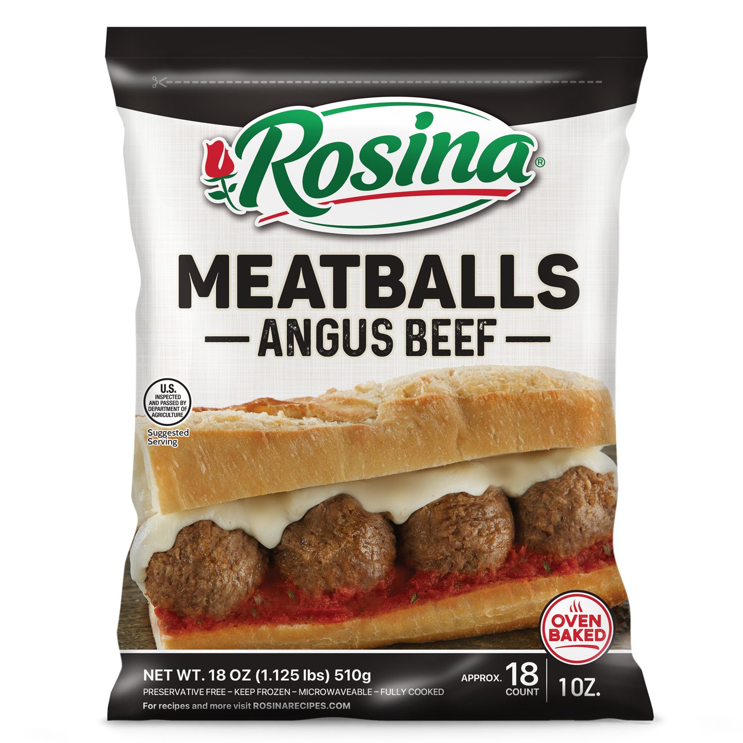 Rosina Angus Meatballs - Shop Meatballs at H-E-B