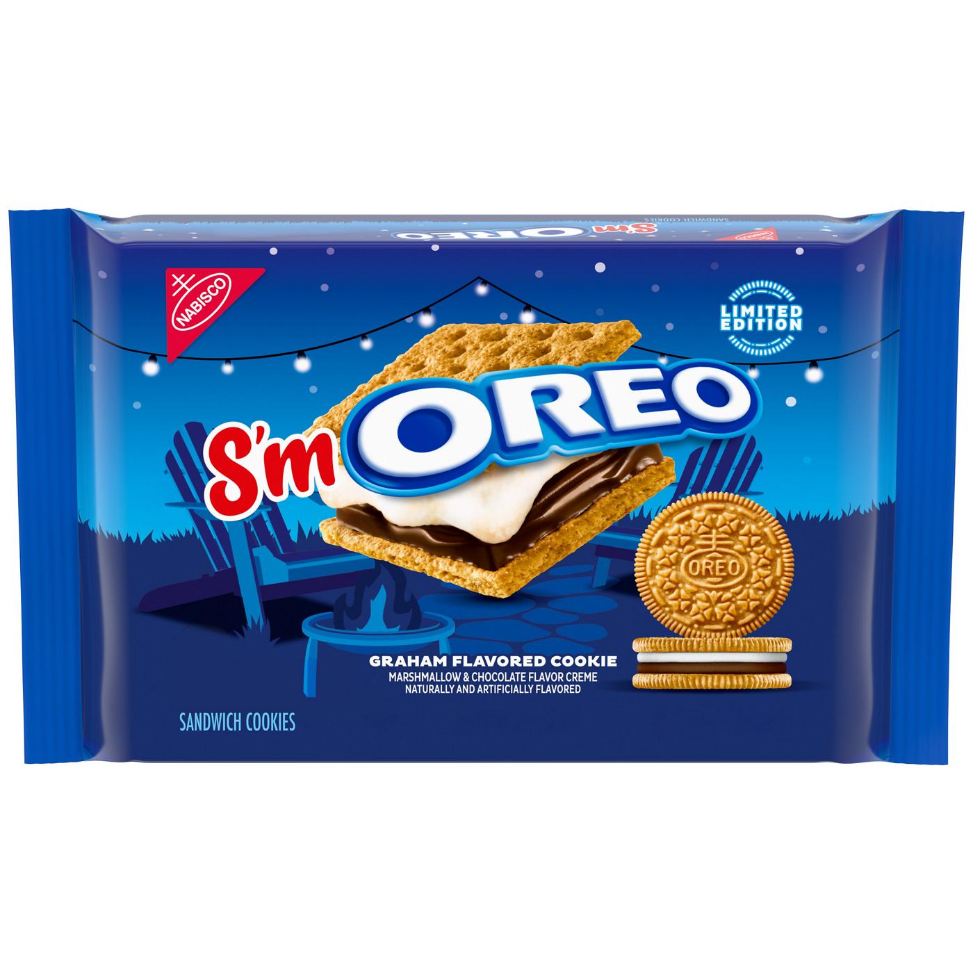 OREO Limited Edition S'mOREO Graham Flavored Sandwich Cookies - Shop ...
