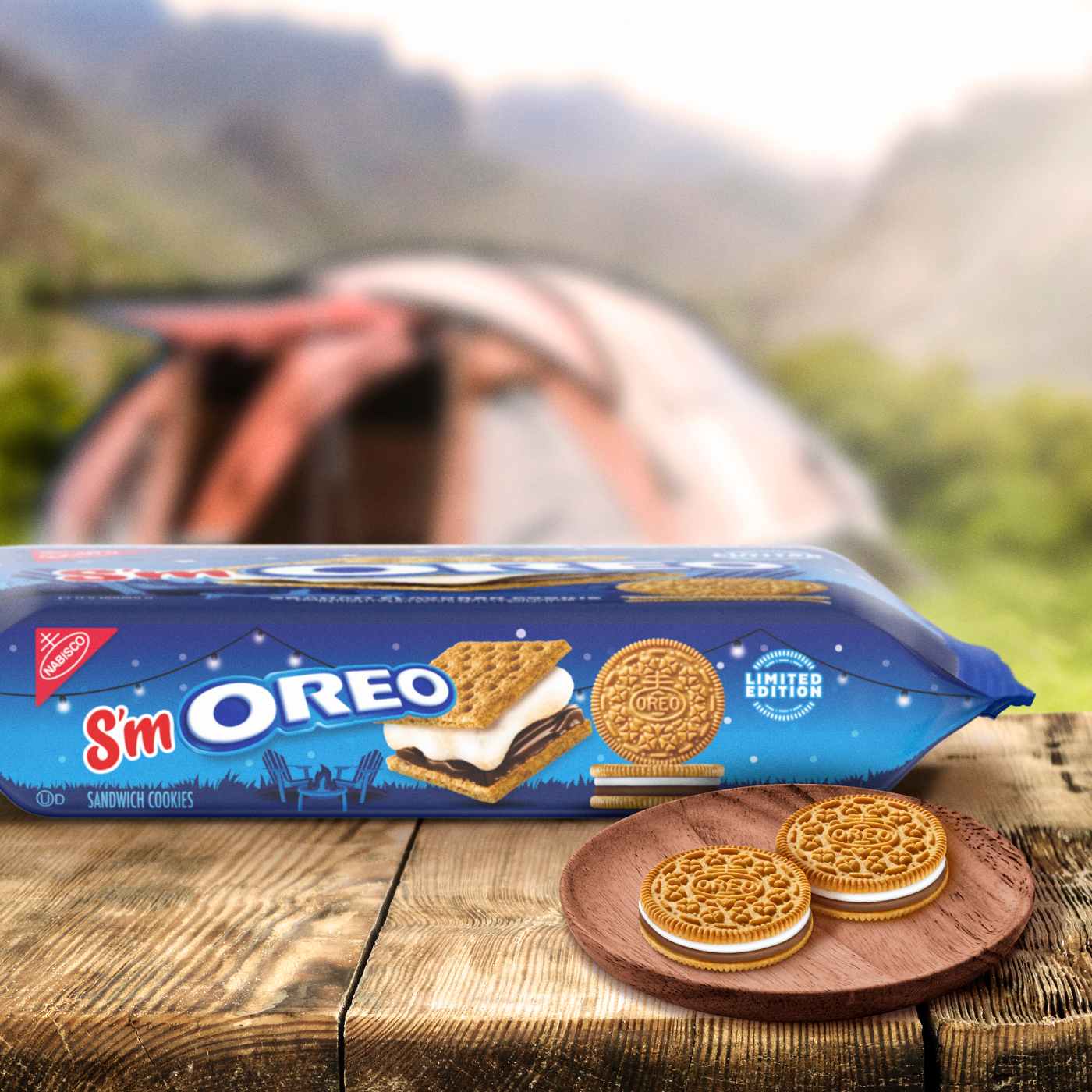OREO Limited Edition S'mOREO Graham Flavored Sandwich Cookies - Shop ...