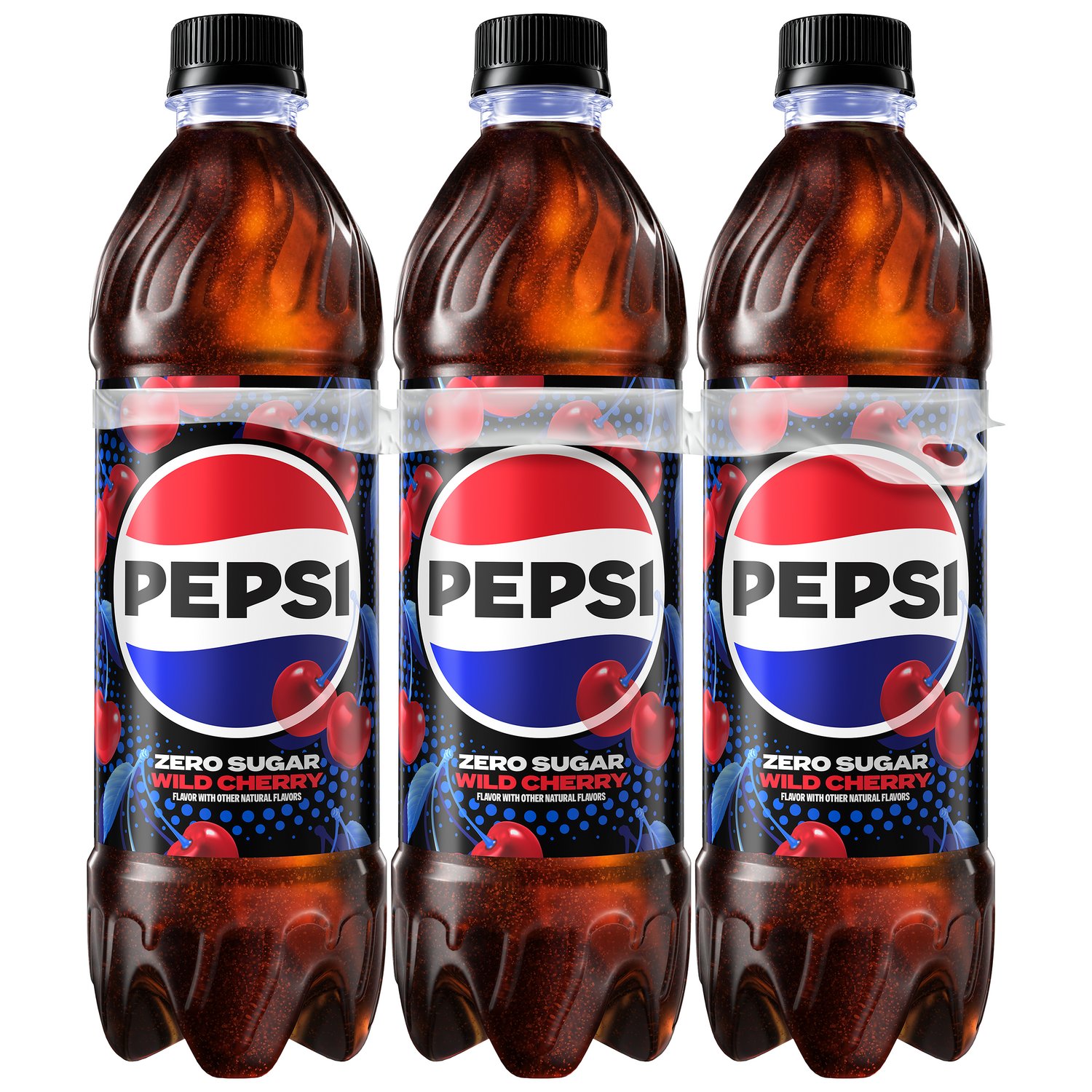 Pepsi Wild Cherry Zero Sugar 6 Pack - Shop Soda at H-E-B