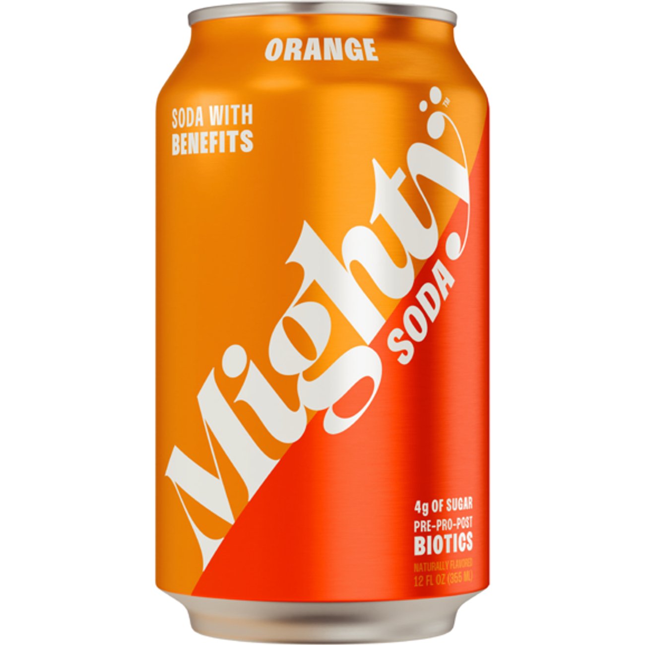 Mighty Soda Pre-Pro-Post Biotics Soda - Orange - Shop Soda at H-E-B