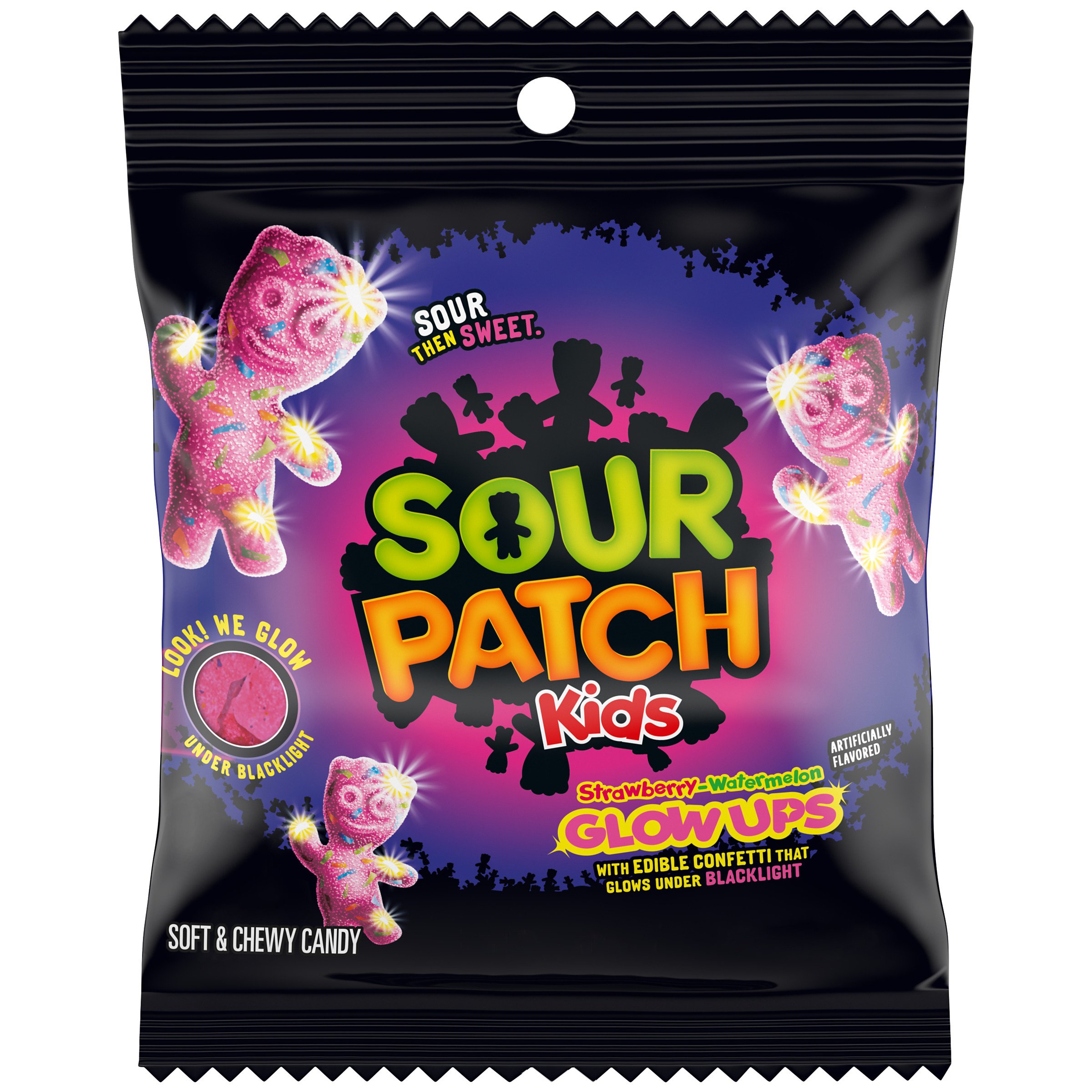 Sour Patch Kids Glow Ups Strawberry-Watermelon Soft & Chewy Candy - Shop Candy at H-E-B