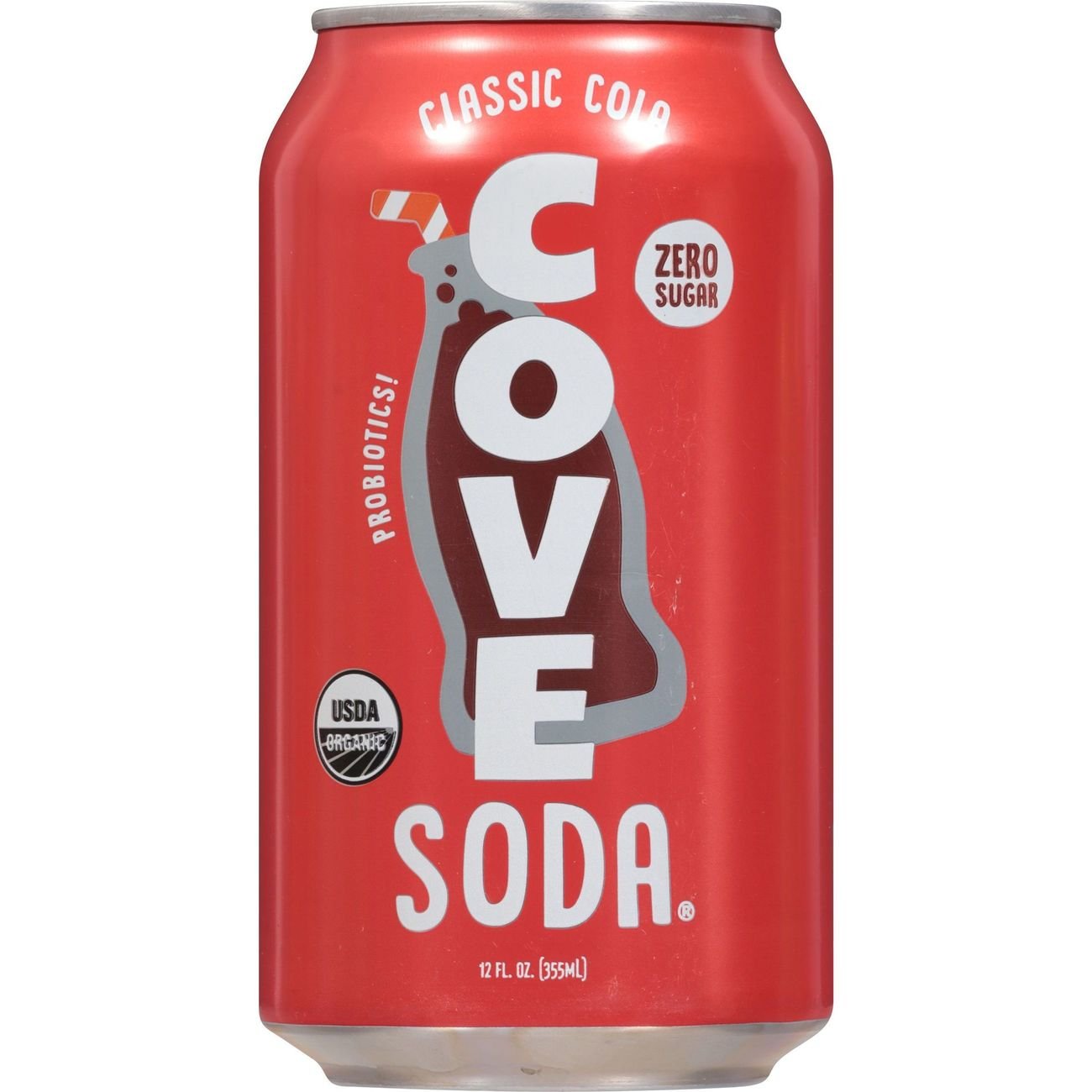 Cove Organic Zero Sugar Probiotic Soda - Classic Cola - Shop Soda at H-E-B