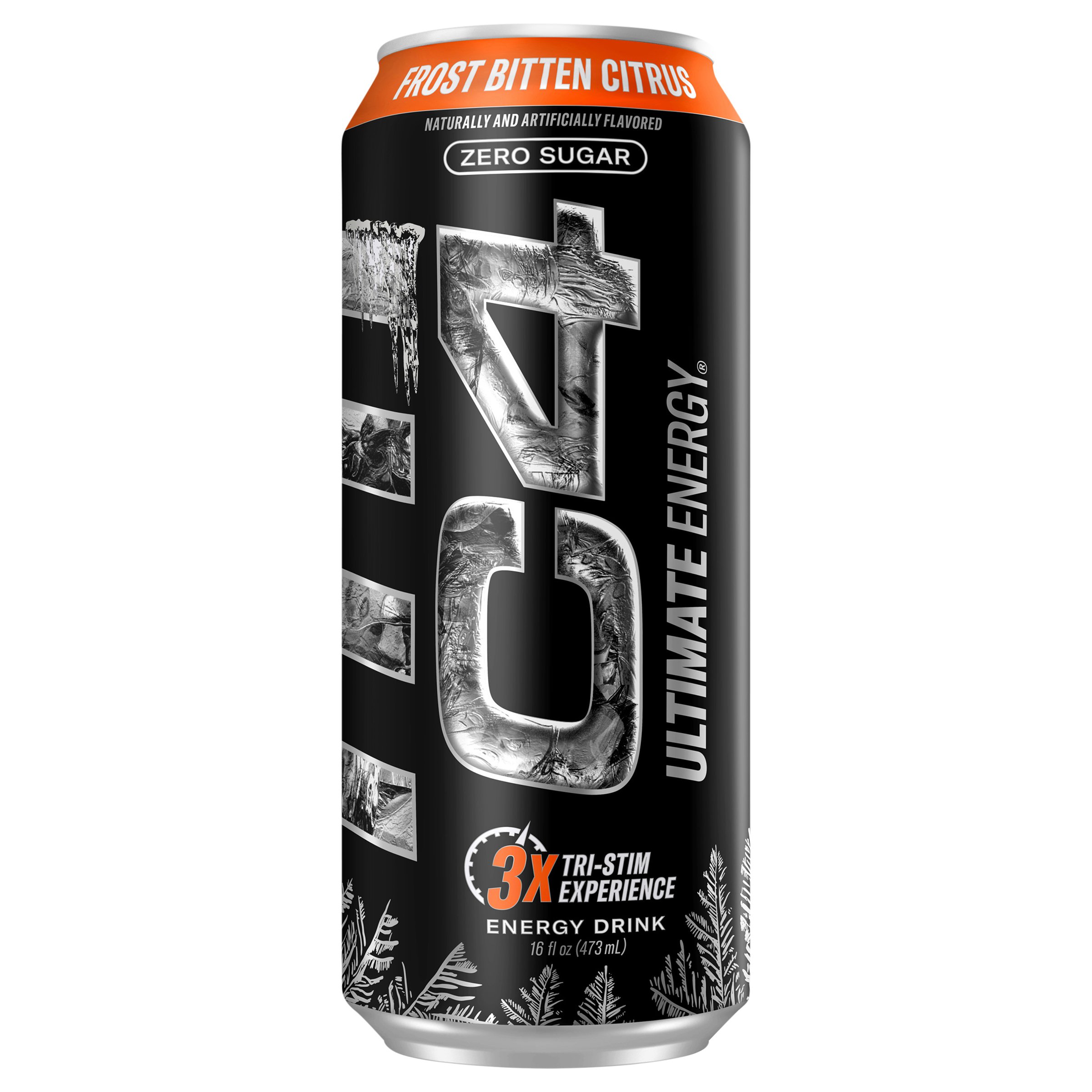 C4 Zero Sugar Ultimate Energy Drink - Frost Bitten Citrus - Shop Sports ...