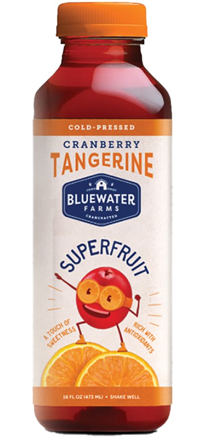 Bluewater Farms Cranberry Tangerine Cold-Pressed Juice, 16 oz | Central ...