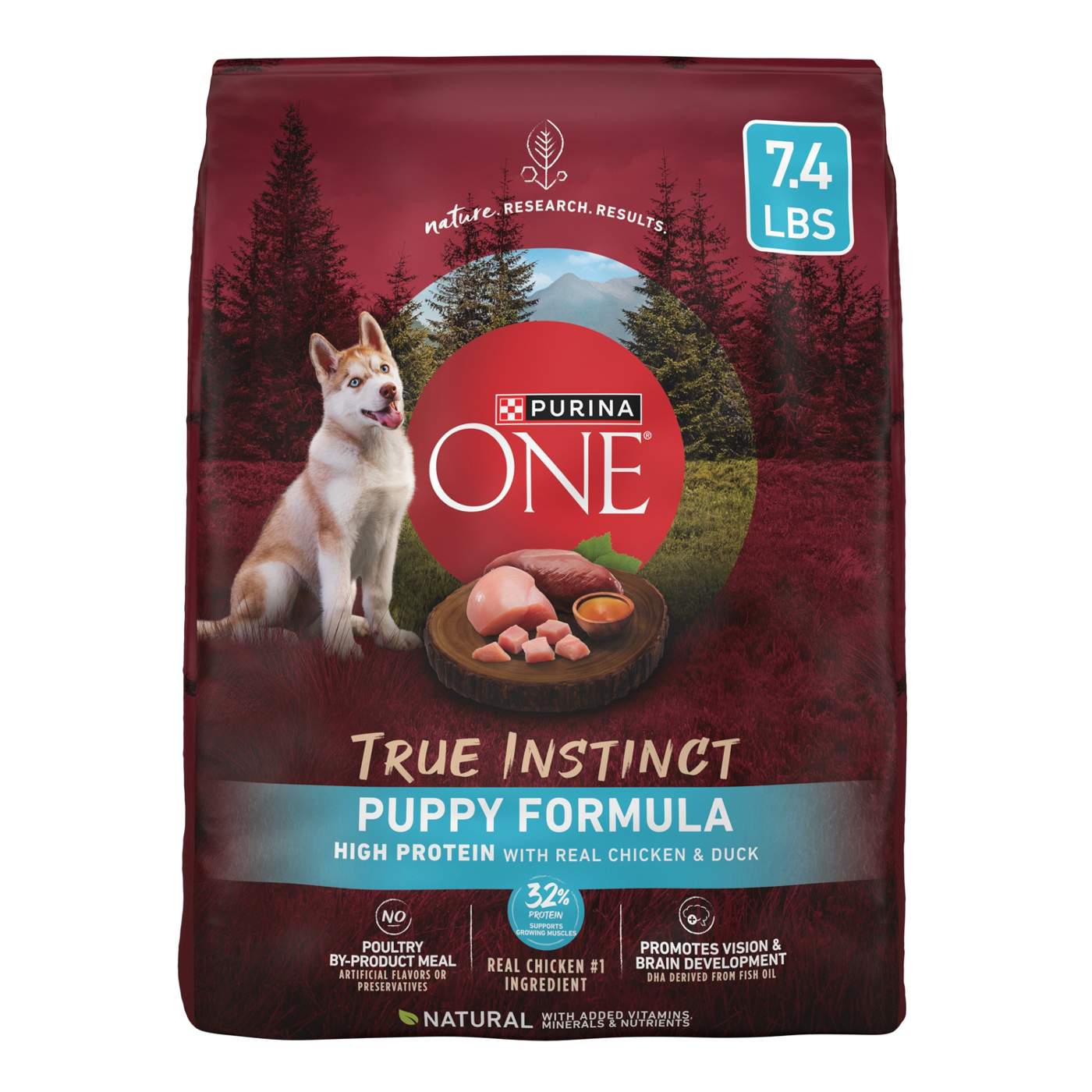 Purina ONE True Instinct High Protein Puppy Food Formula Natural - Real ...