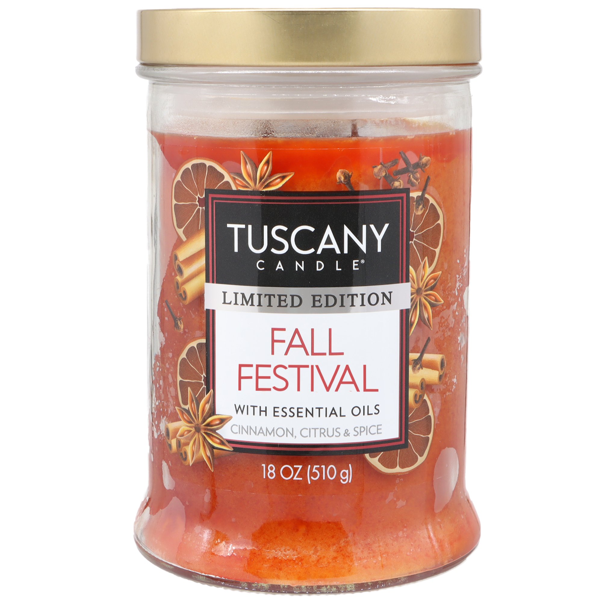 Tuscany Candle Fall Festival Scented Candle - Shop Candles at H-E-B