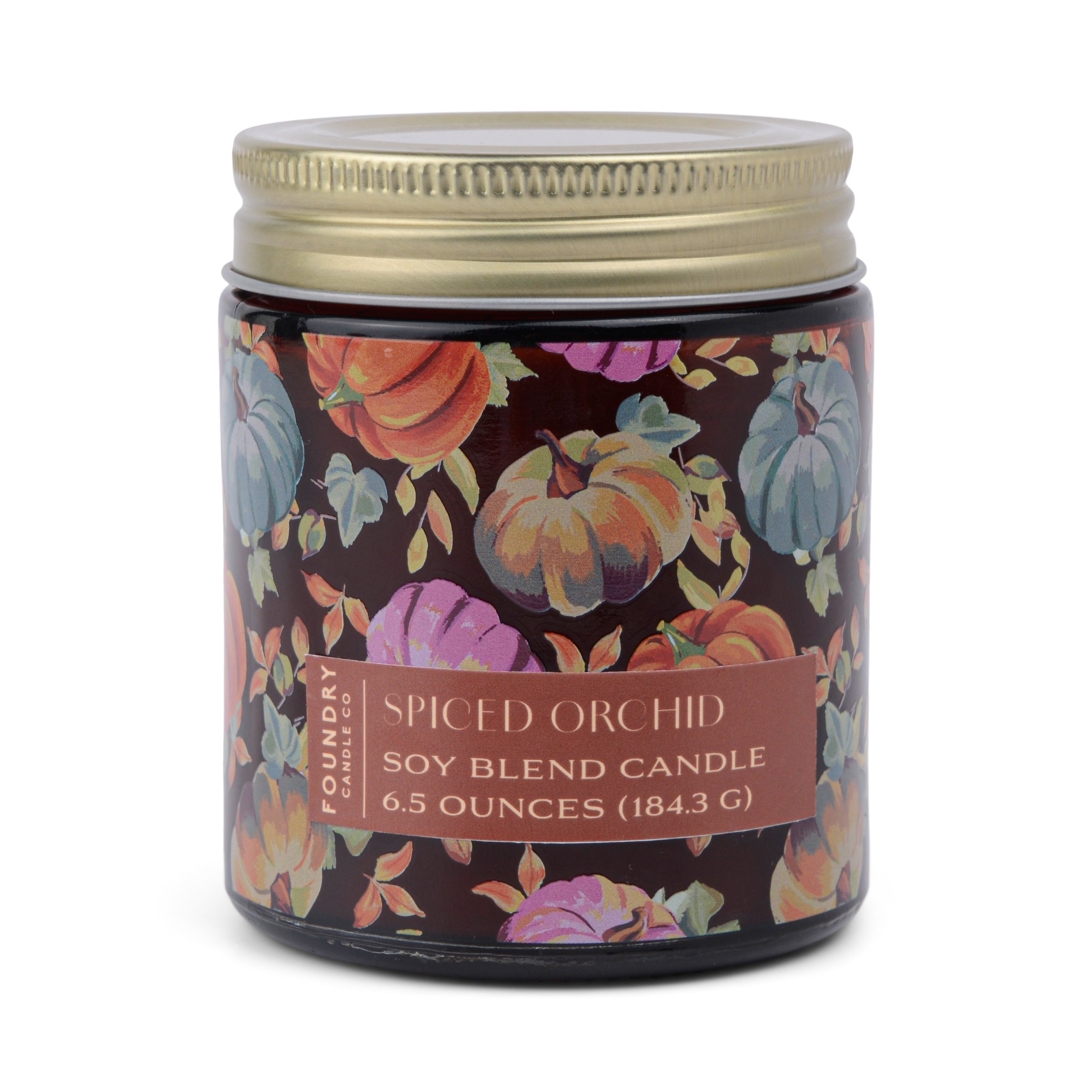 Foundry Candle Co. Spiced Orchid Scented Soy Blend Fall Candle - Shop ...