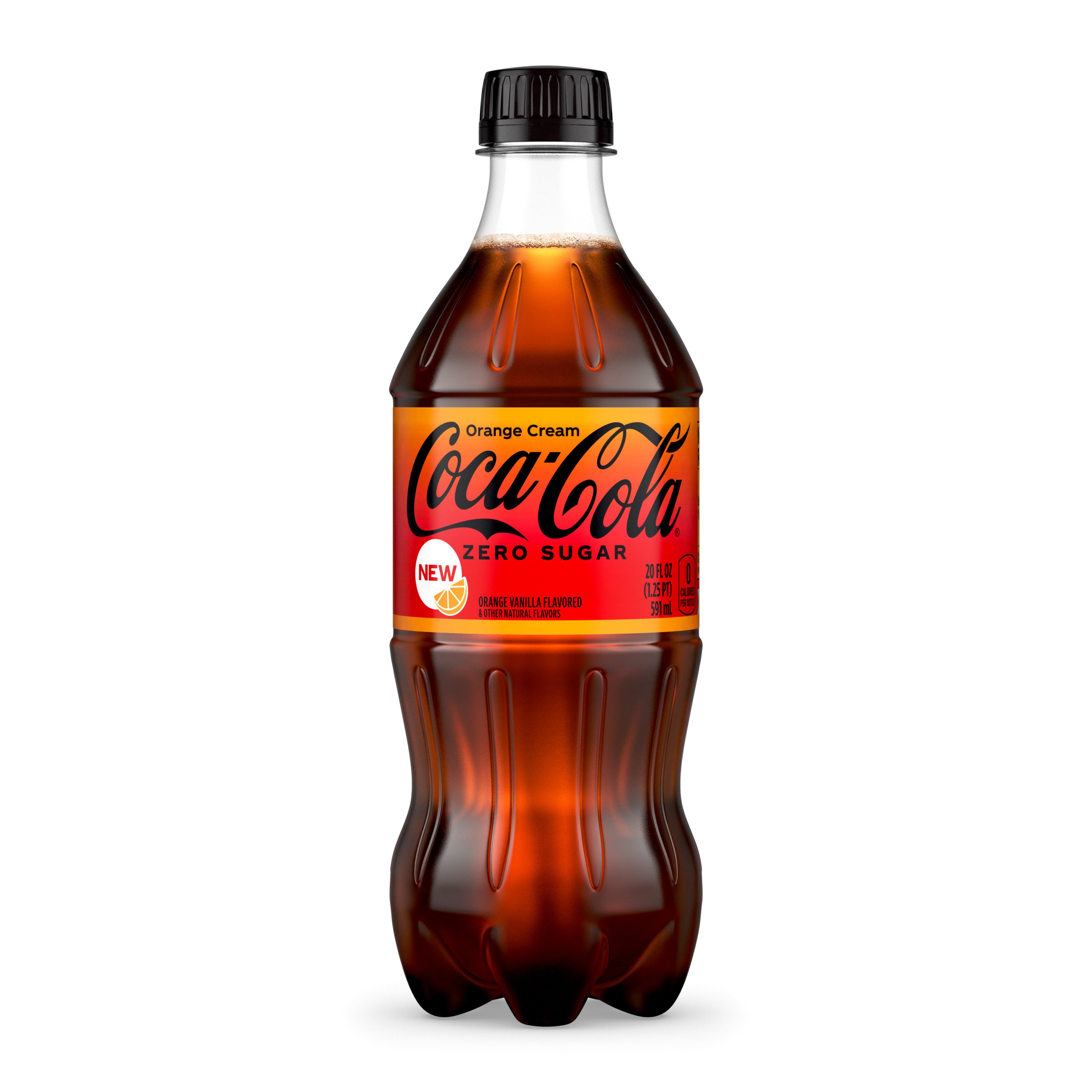 Coca-Cola Zero Orange Cream - Shop Soda at H-E-B