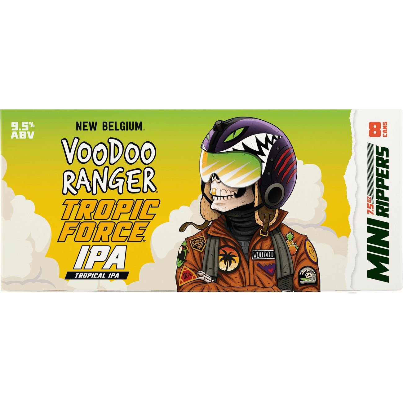 Voodoo Ranger Tropic Force Tropical IPA Craft Beer 8 pk Mini Cans ...