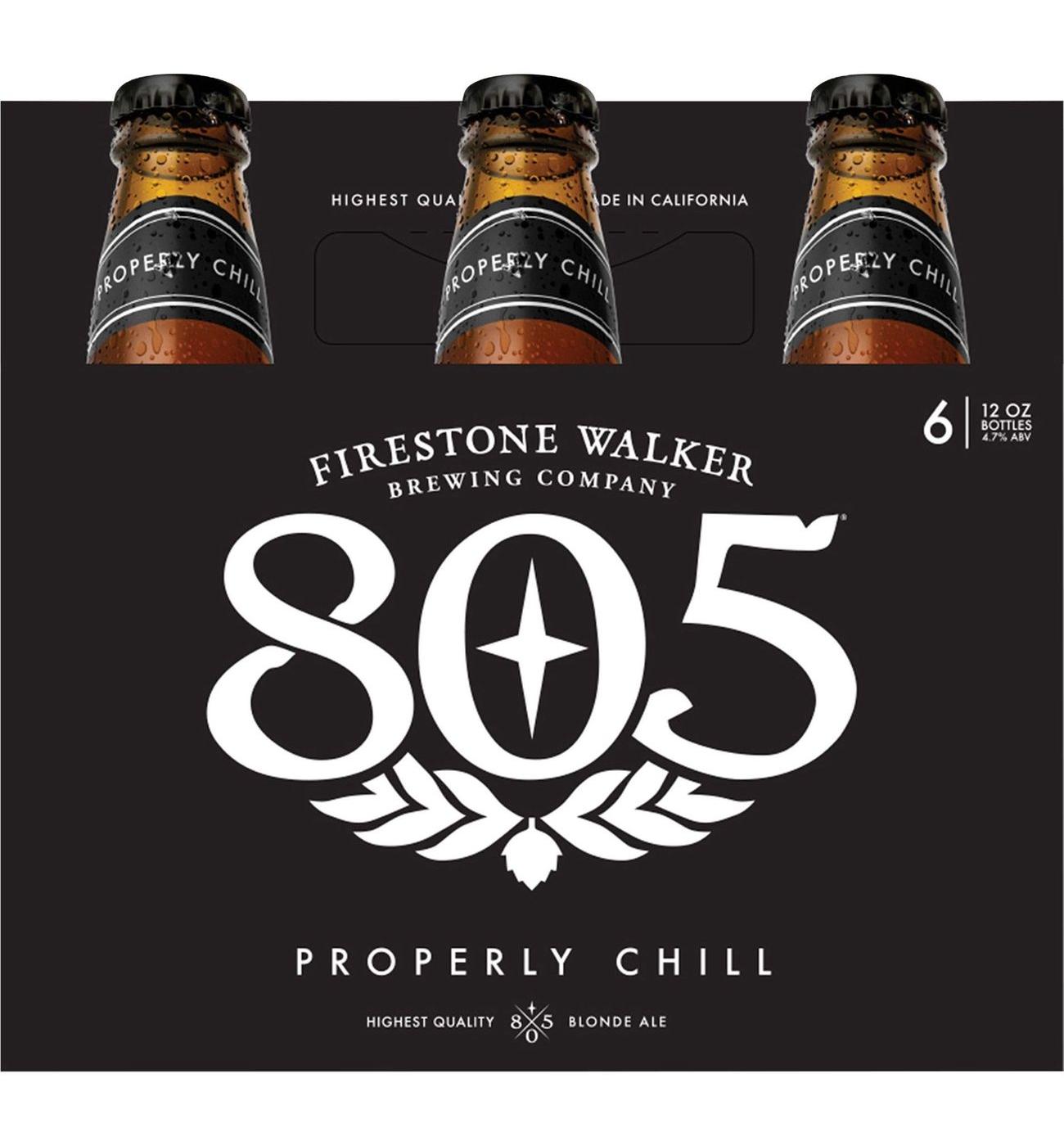 Firestone Walker 805 California Style Blonde Ale Craft Beer 6 pk ...