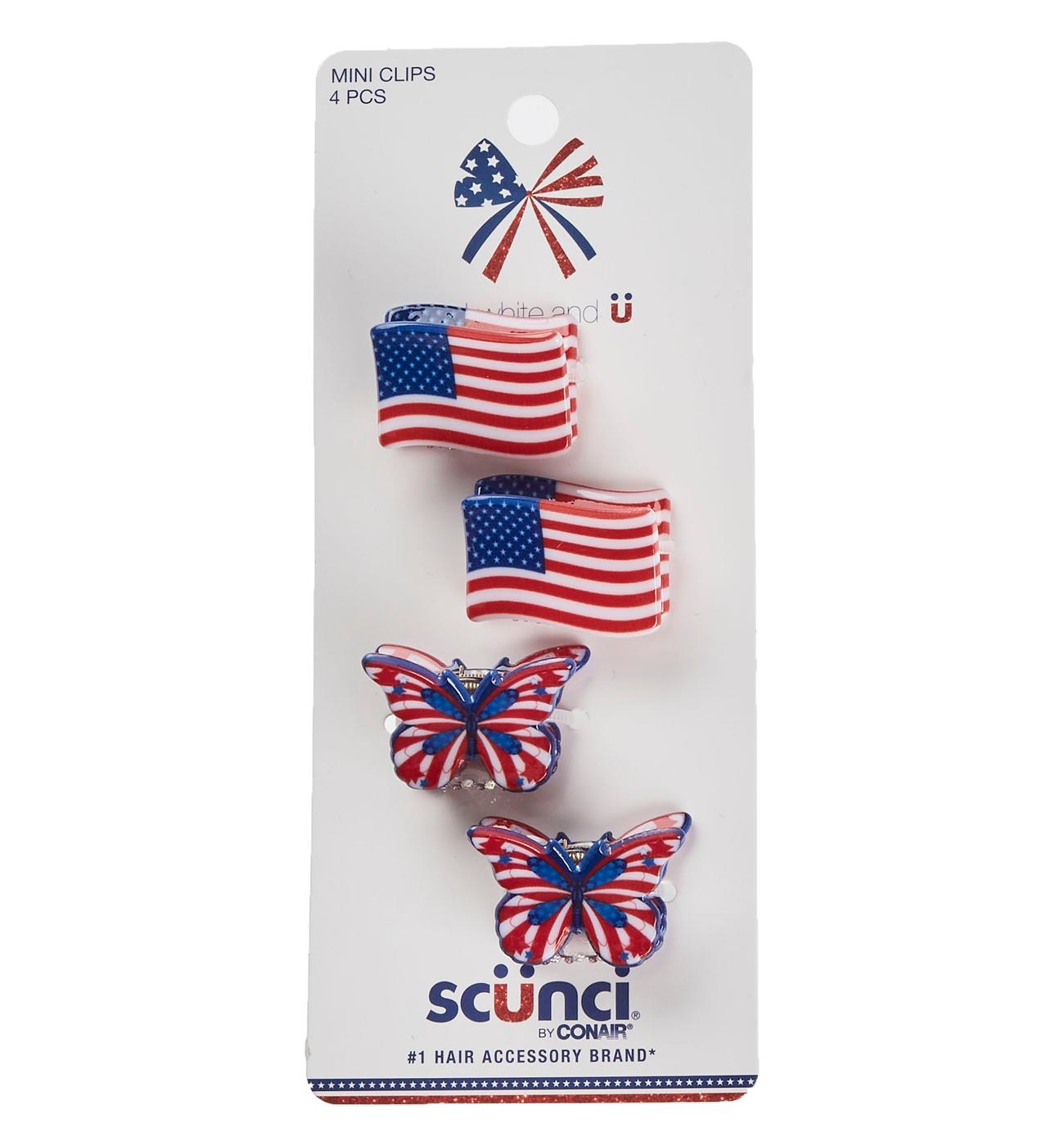 Scunci Patriotic Hair Clips - Shop Hair accessories at H-E-B