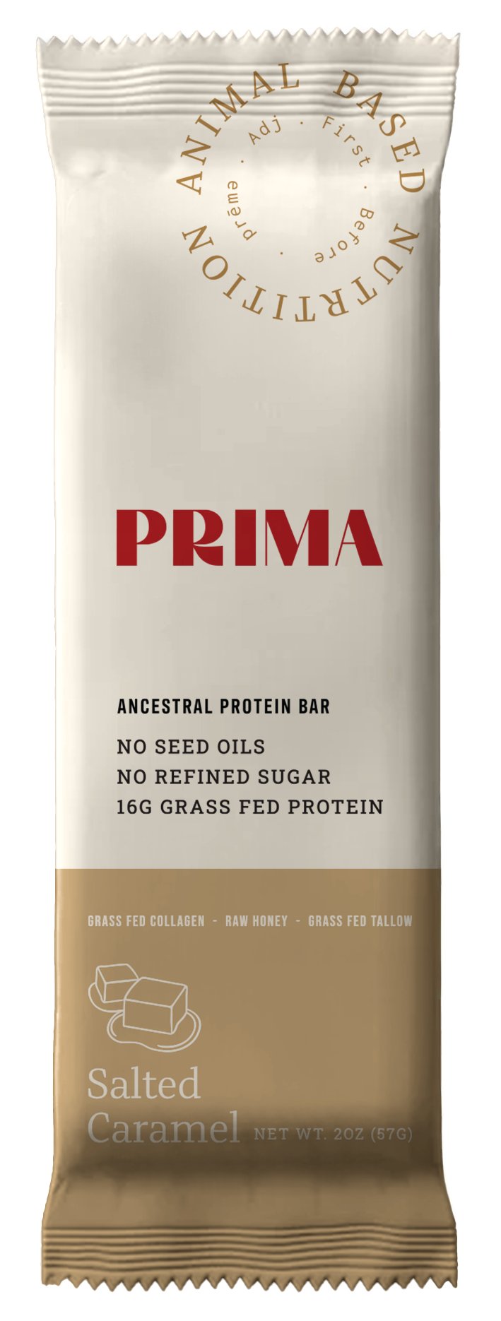 Prima 16g Ancestral Protein Bar - Salted Caramel, 2 oz | Central Market ...