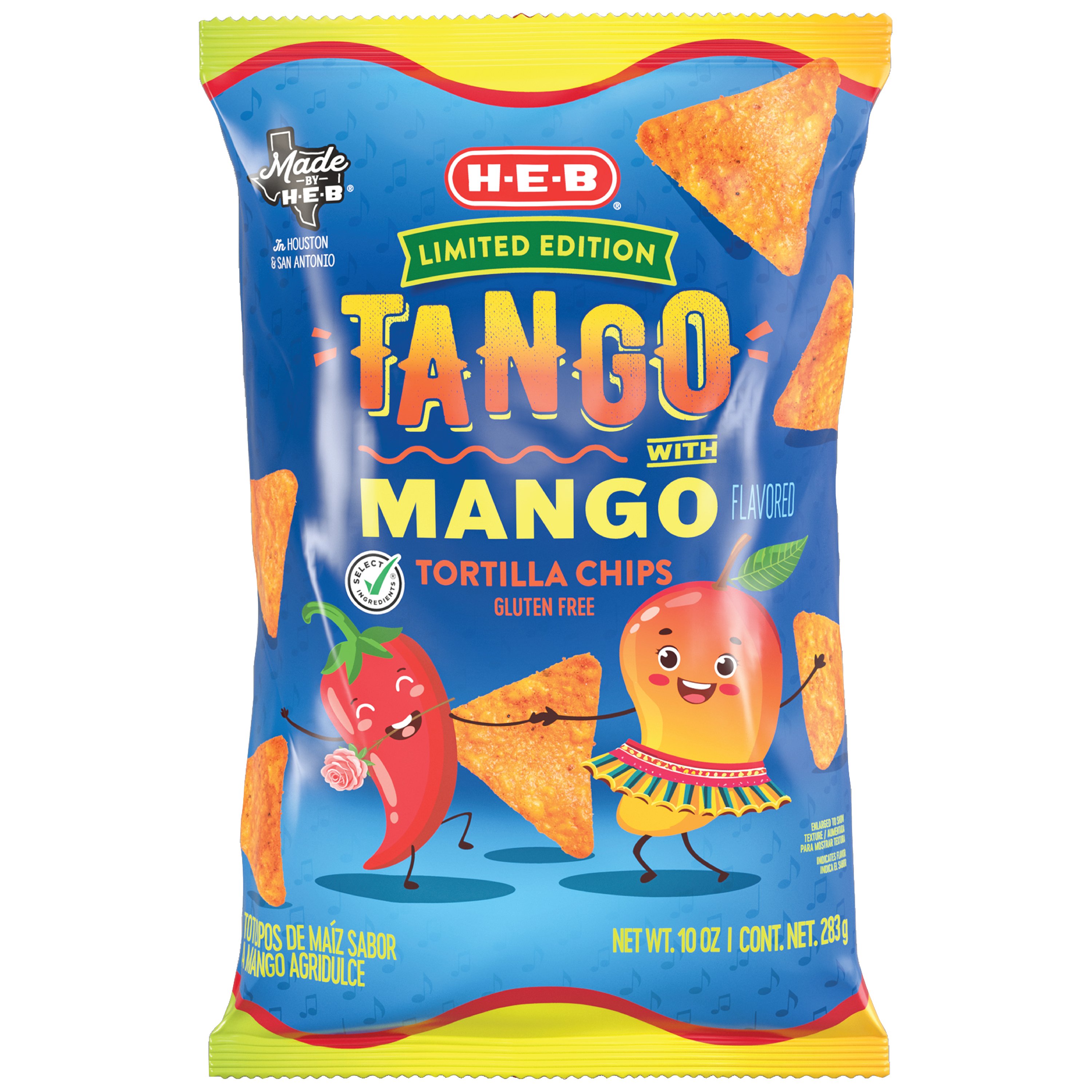 H-E-B Tango with Mango Flavored Tortilla Chips - Shop Chips at H-E-B