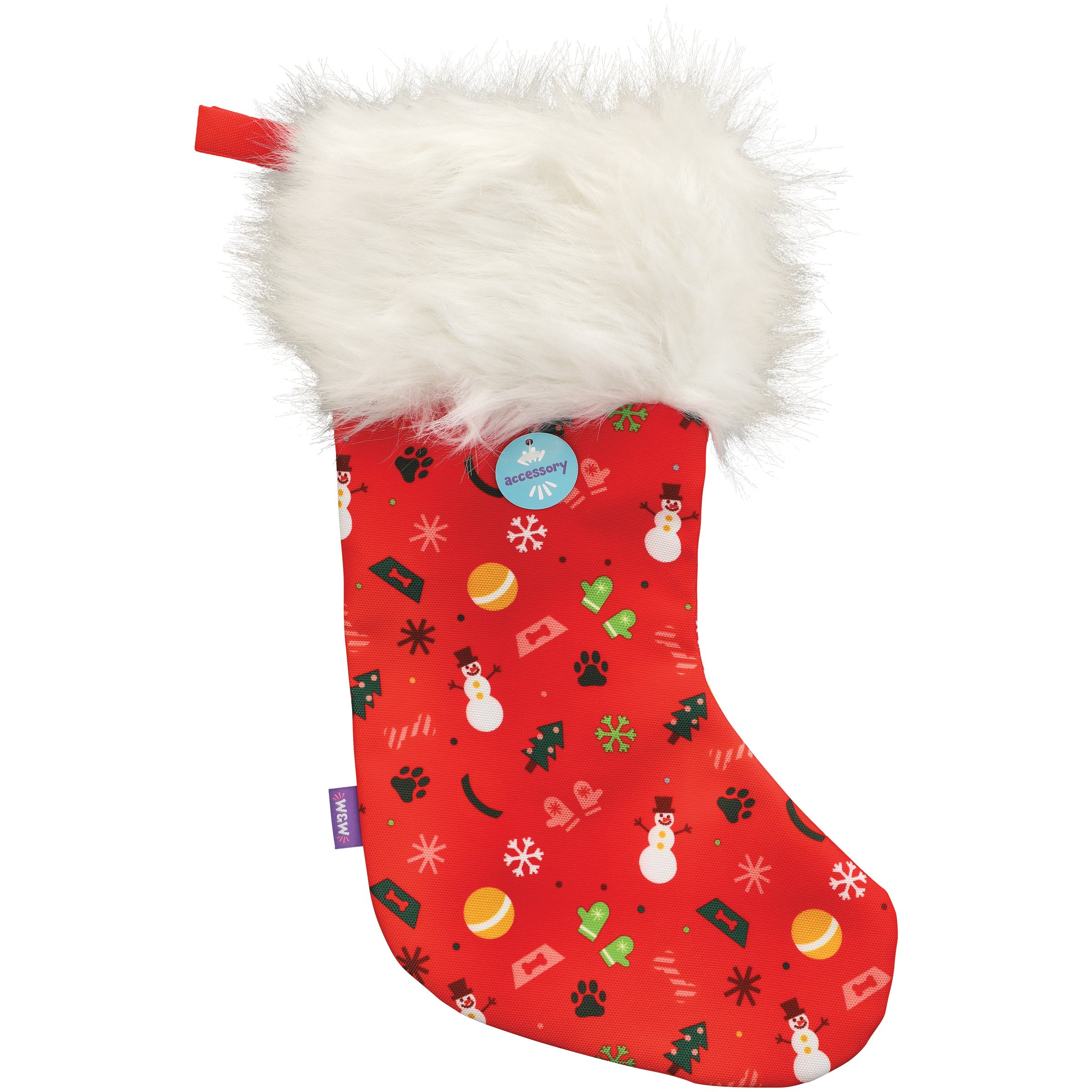 Woof & Whiskers Dog Stocking Dog Toy - Shop Plush toys at H-E-B