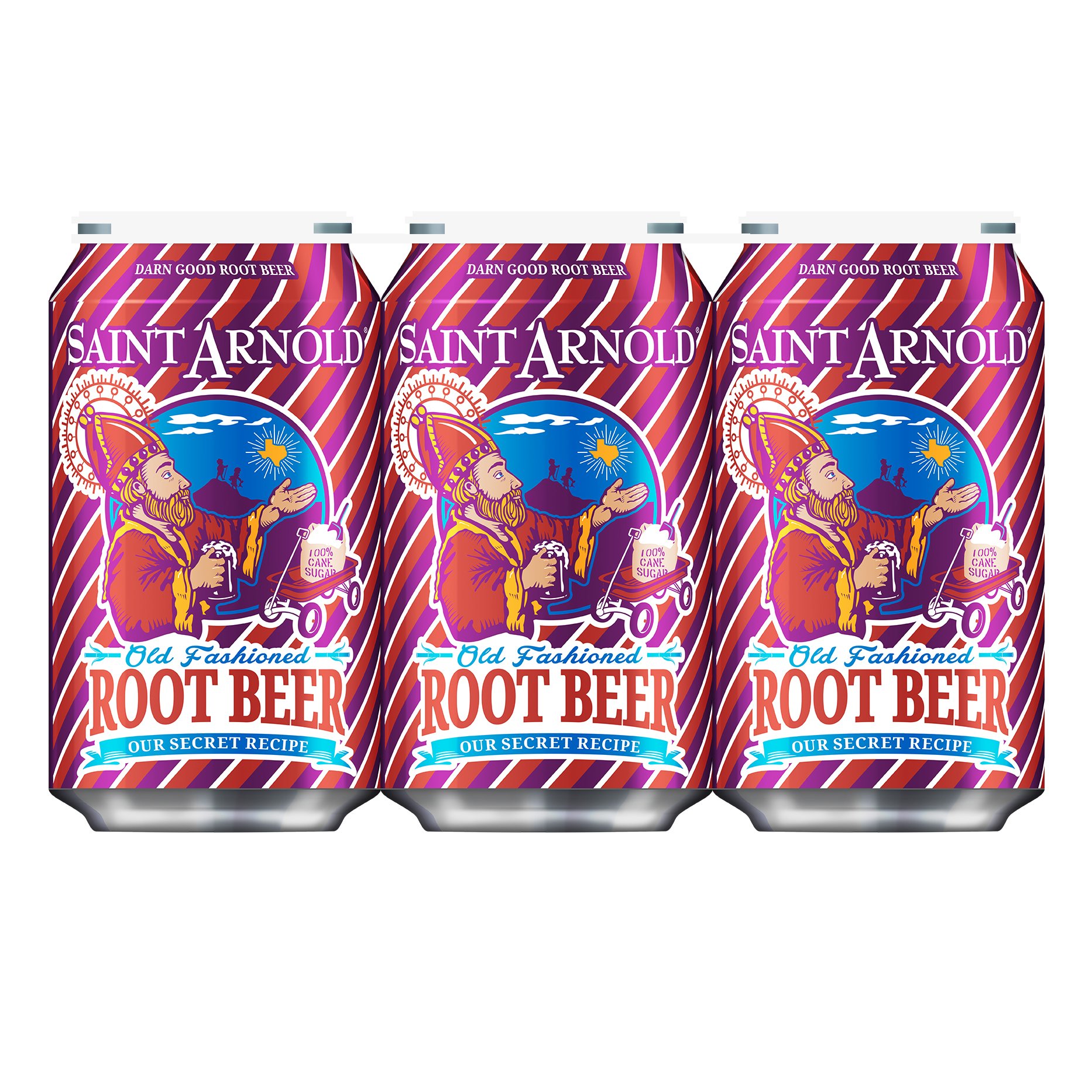Saint Arnold Old Fashioned Root Beer 6 pk Cans - Shop Soda at H-E-B