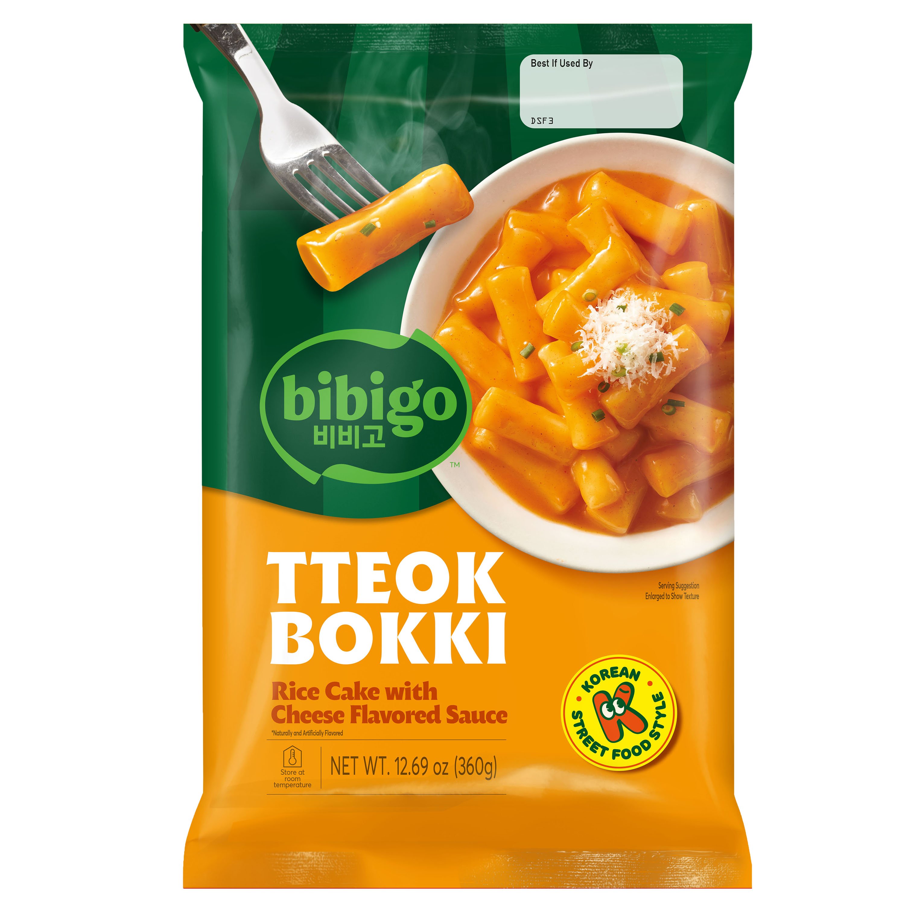 bibigo Korean Street-Style Tteokbokki Rice Cakes in Cheese Sauce - Shop ...