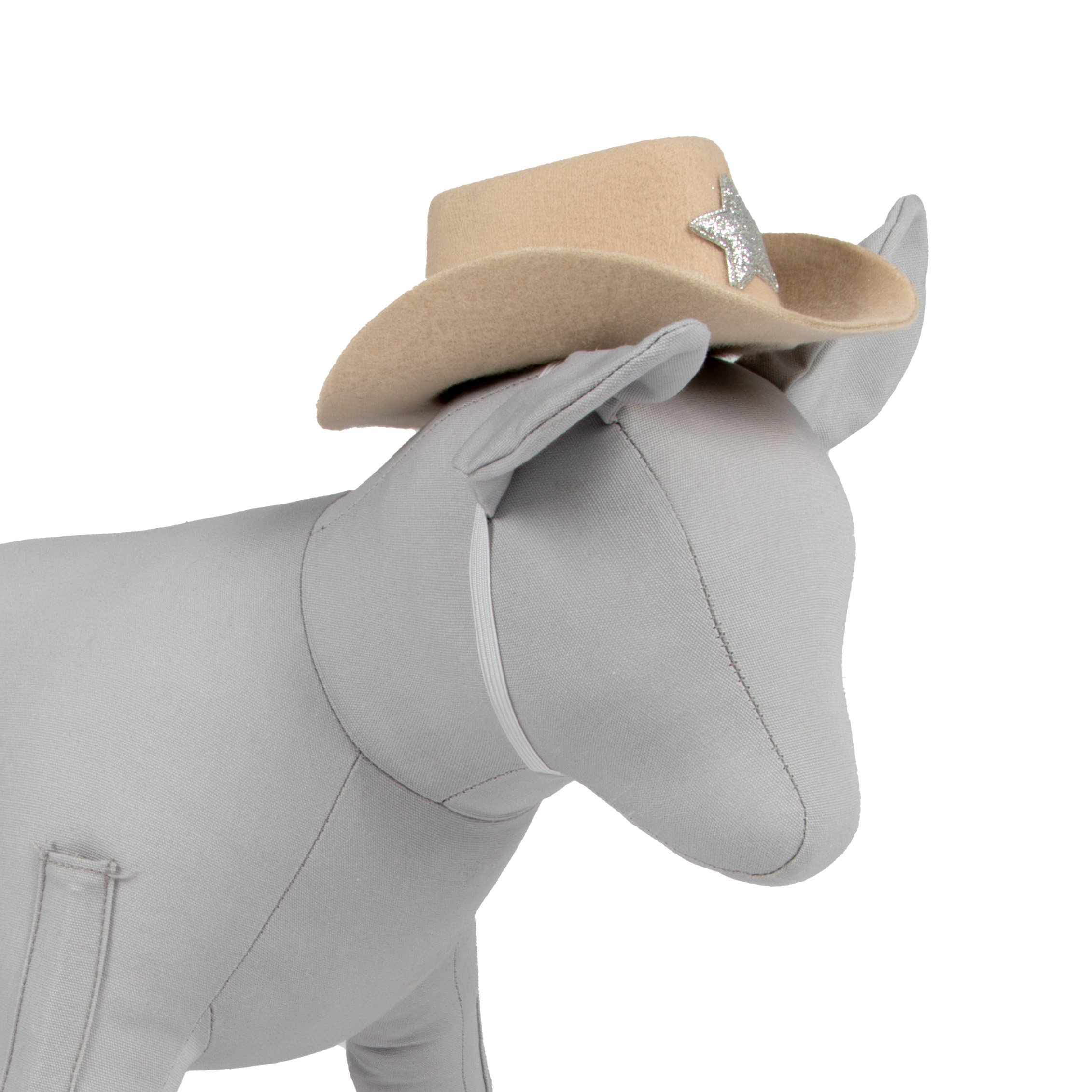 Simply Dog Tan Sparkle Star Cowboy Hat - Shop Clothes at H-E-B