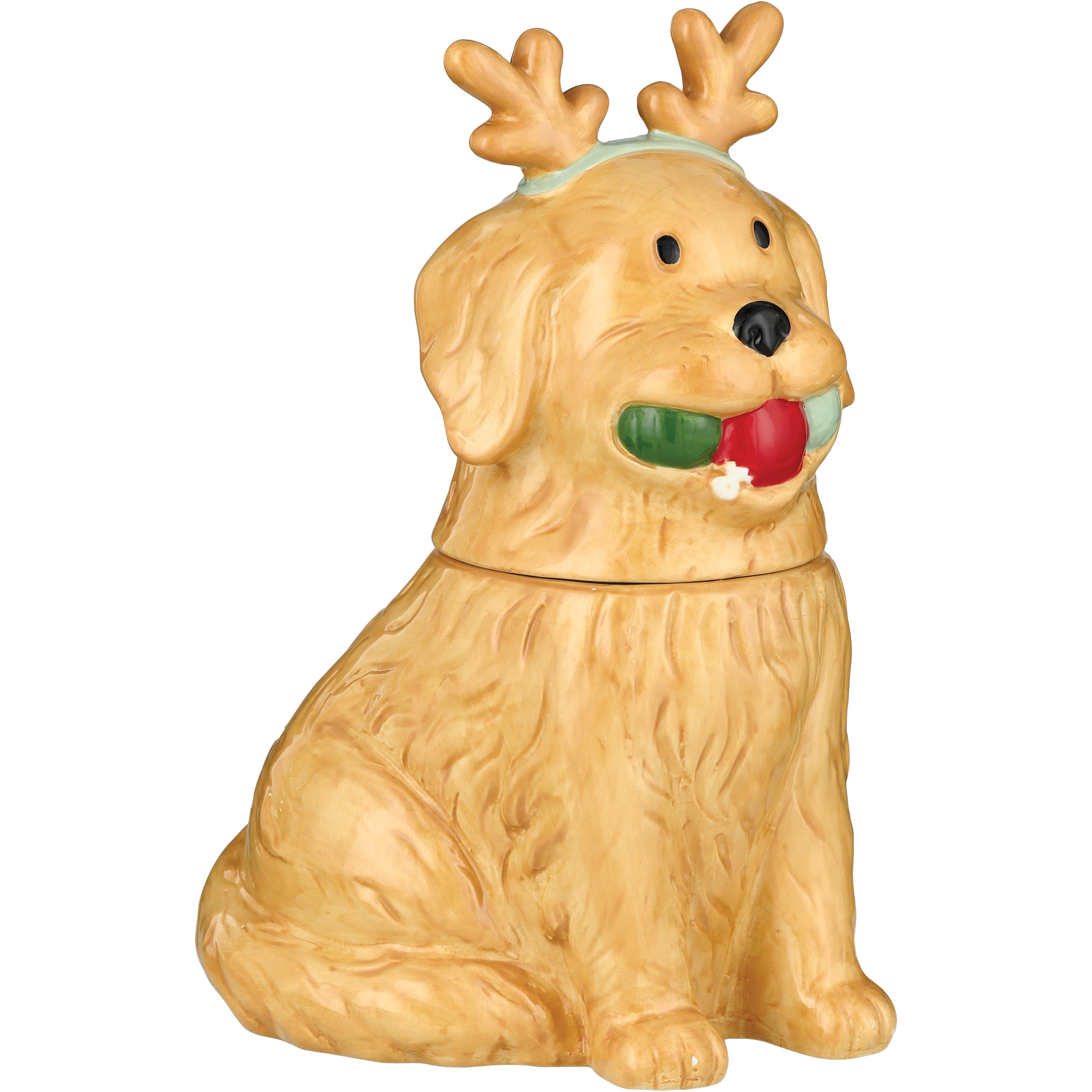 Destination Holiday Puppy Holiday Cookie Jar - Shop Seasonal decor at H-E-B